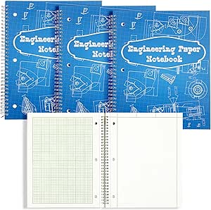 Amazon.com : Colarr Engineering Computation Pad 8.5" x 11" Engineering ...