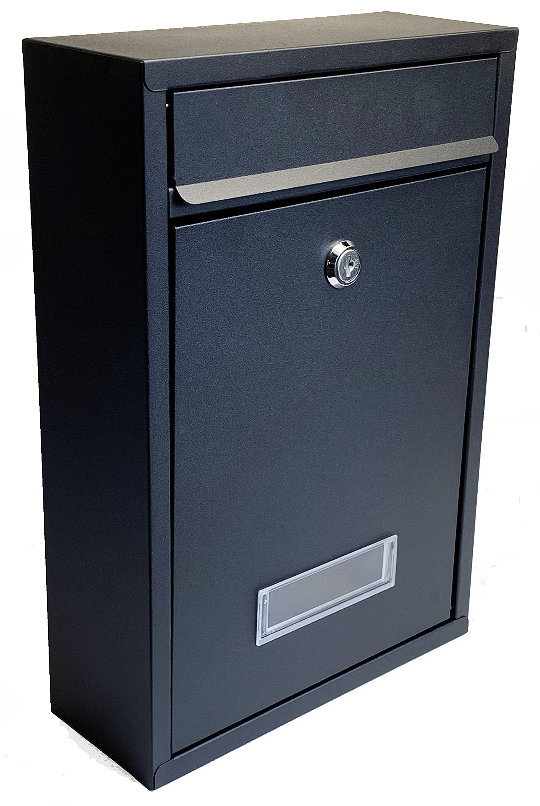 Buy Buckingham 40074 Wall ed Steel Lockable Mail, Post, Letter Box ...