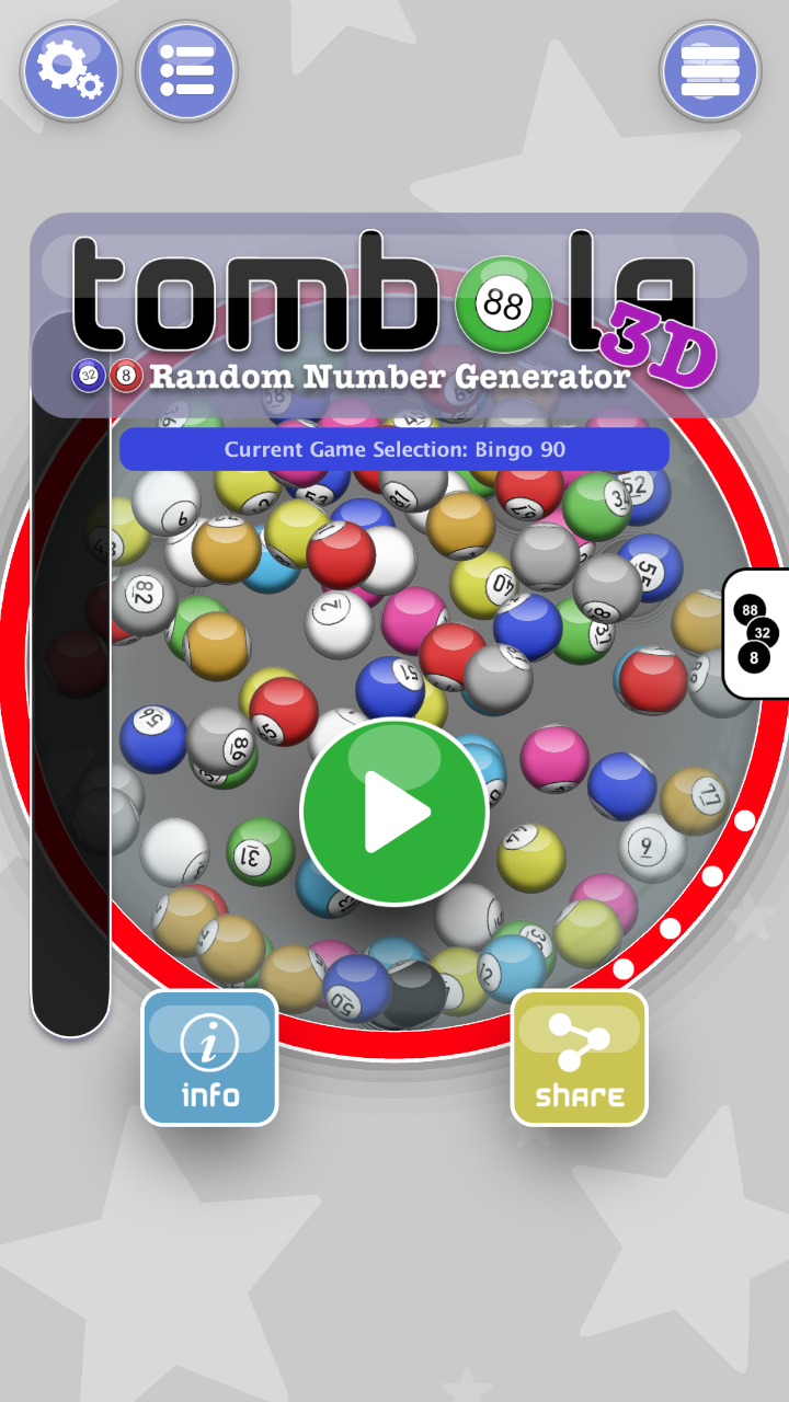 Tombola 3D - Number Generator - App on Amazon Appstore