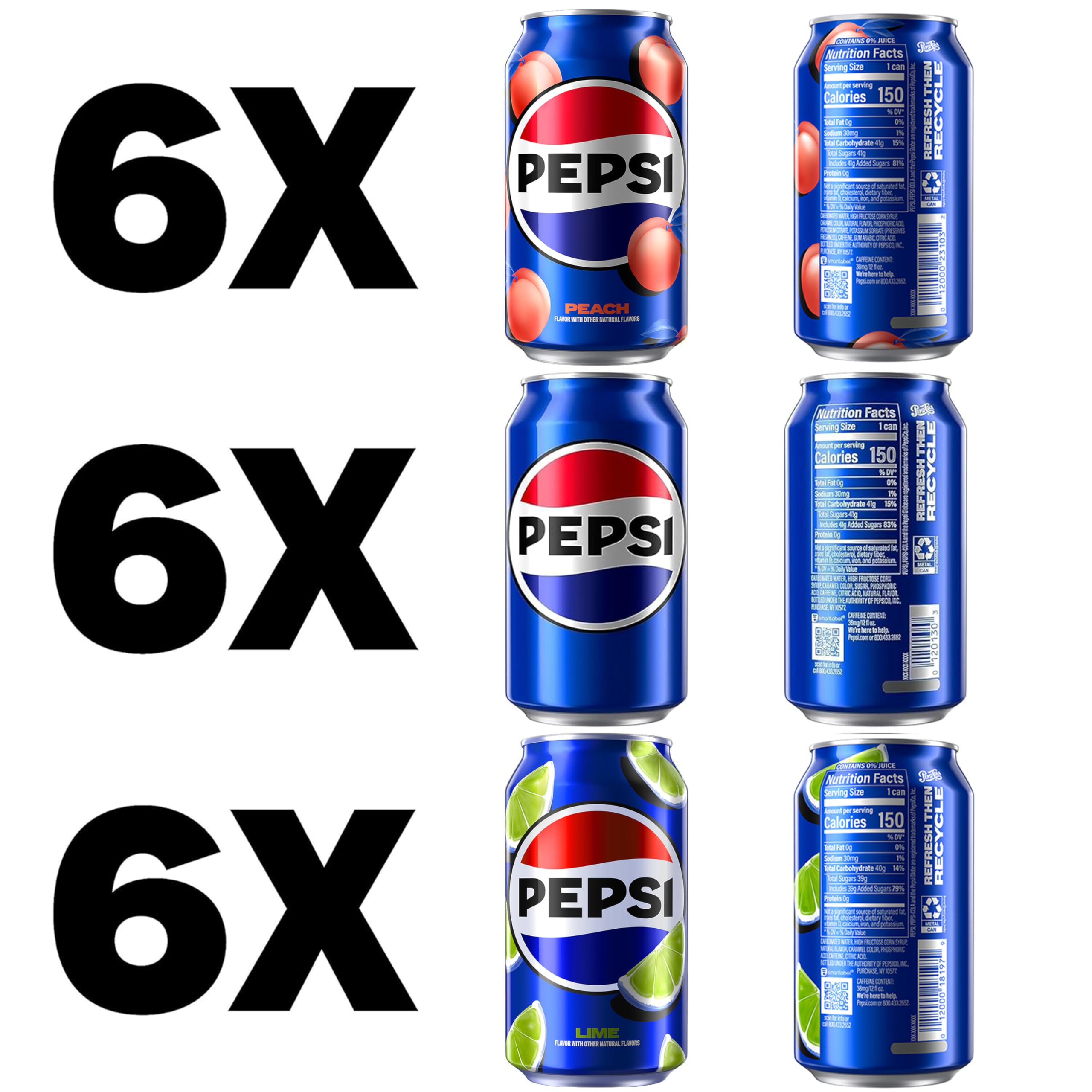 Snapklik.com : Pepsi Summer 3 Flavor Variety Pack