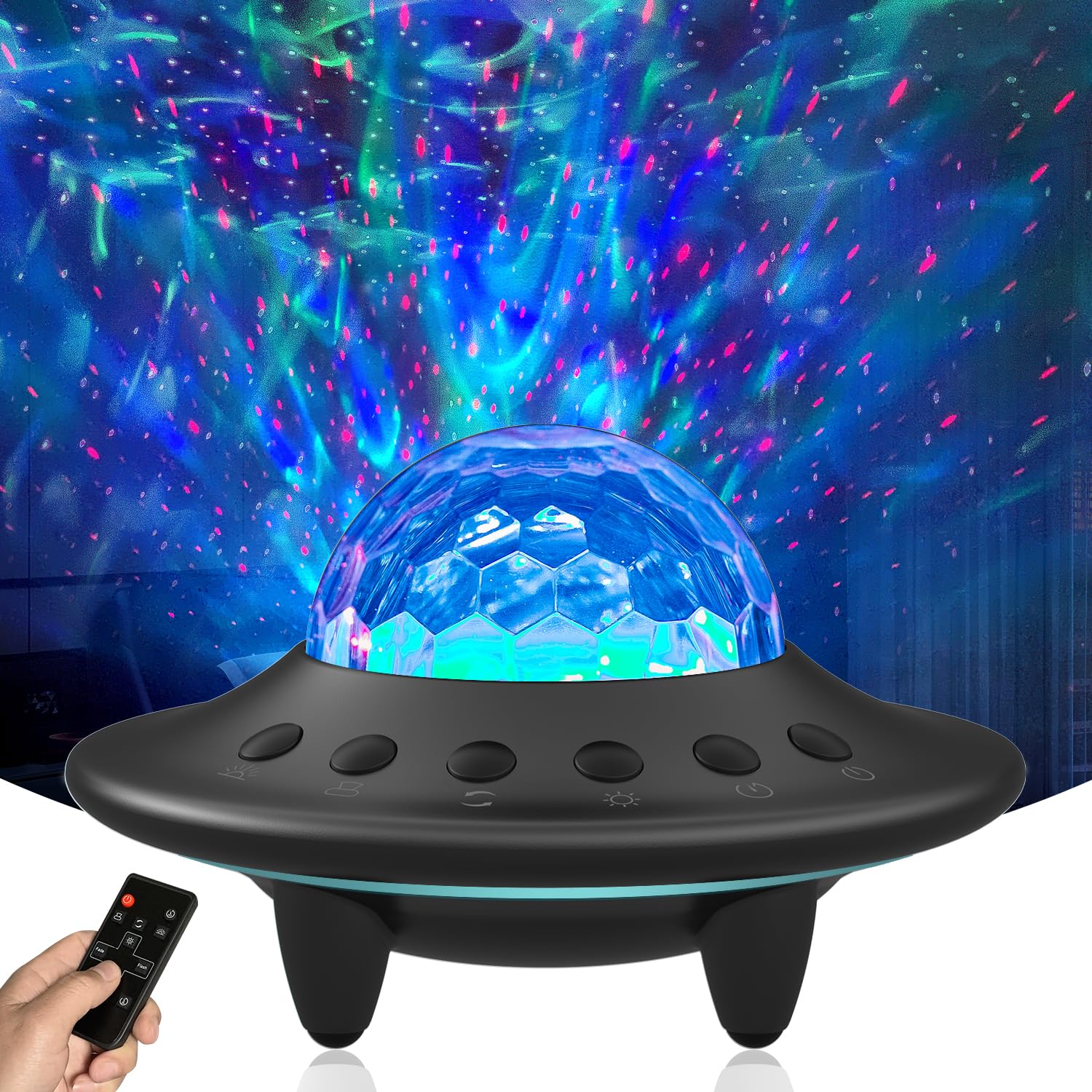 Amazon.com: Space Star Projector,Galaxy Projector,Starry Nebula Ceiling ...