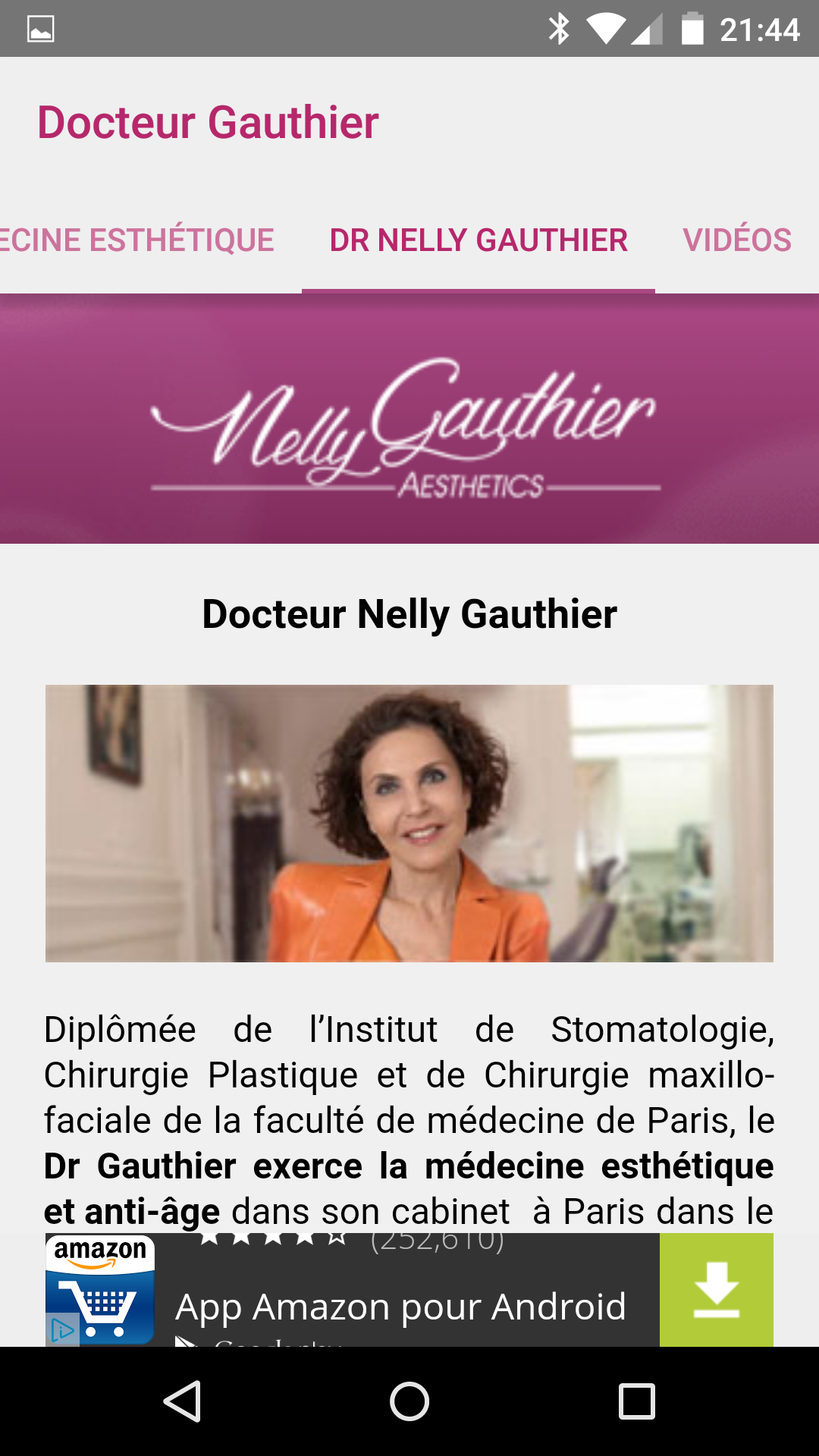 Docteur Gauthier:www.amazon.com:Appstore for Android