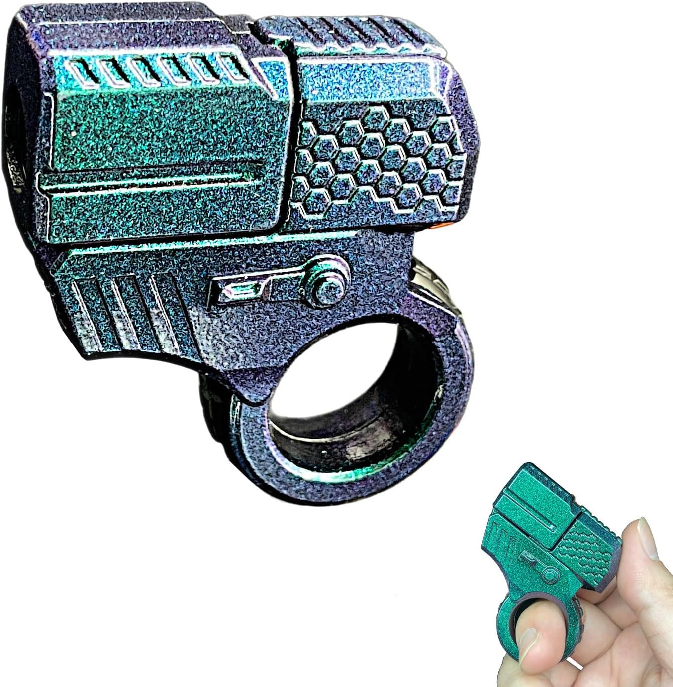 Alloy Gun Shape Fidget Ring EDC Fidget Spinner Metal Macao | Ubuy