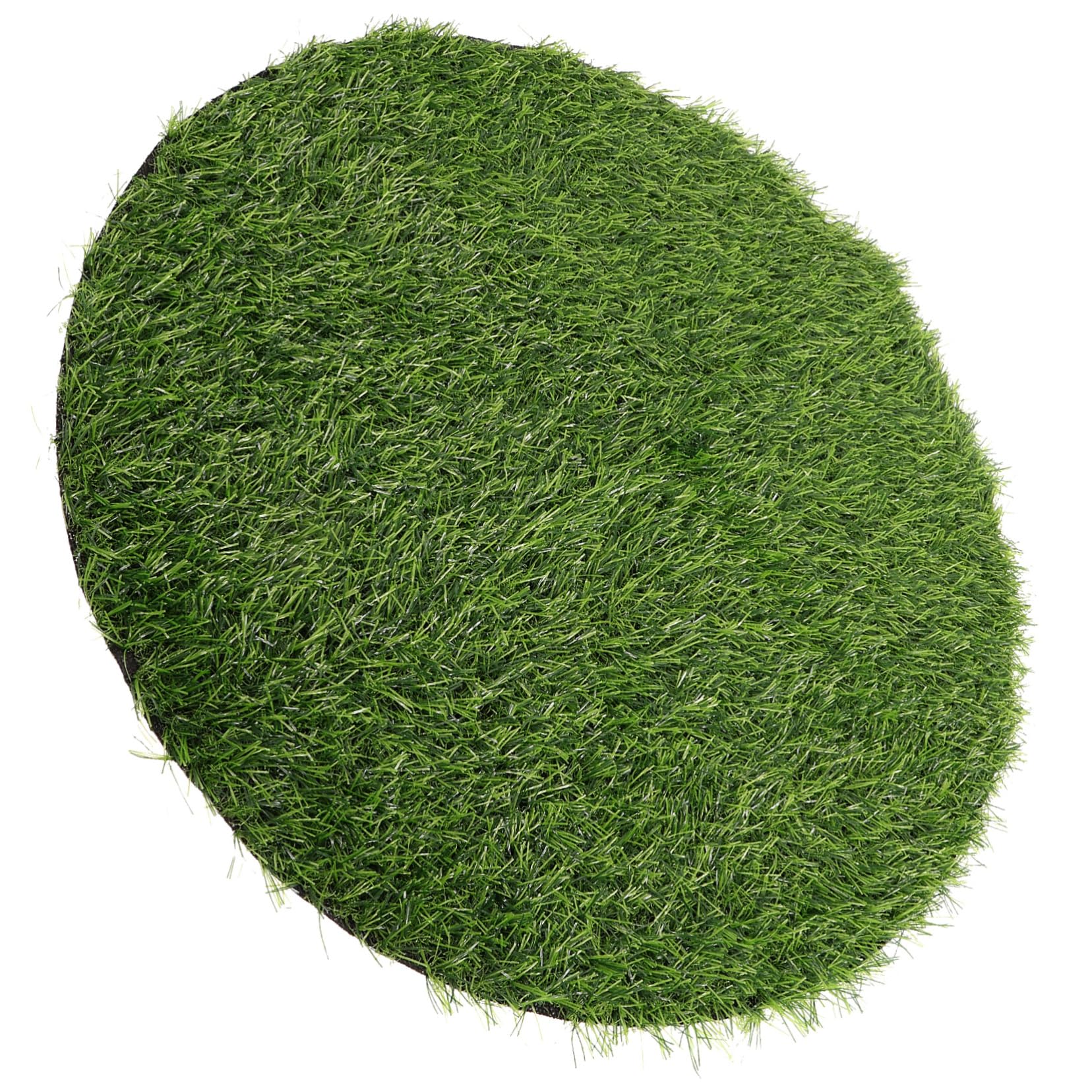 Amazon.com: GOOHOCHY Simulated Grass Round Table Mat Green Artificial ...