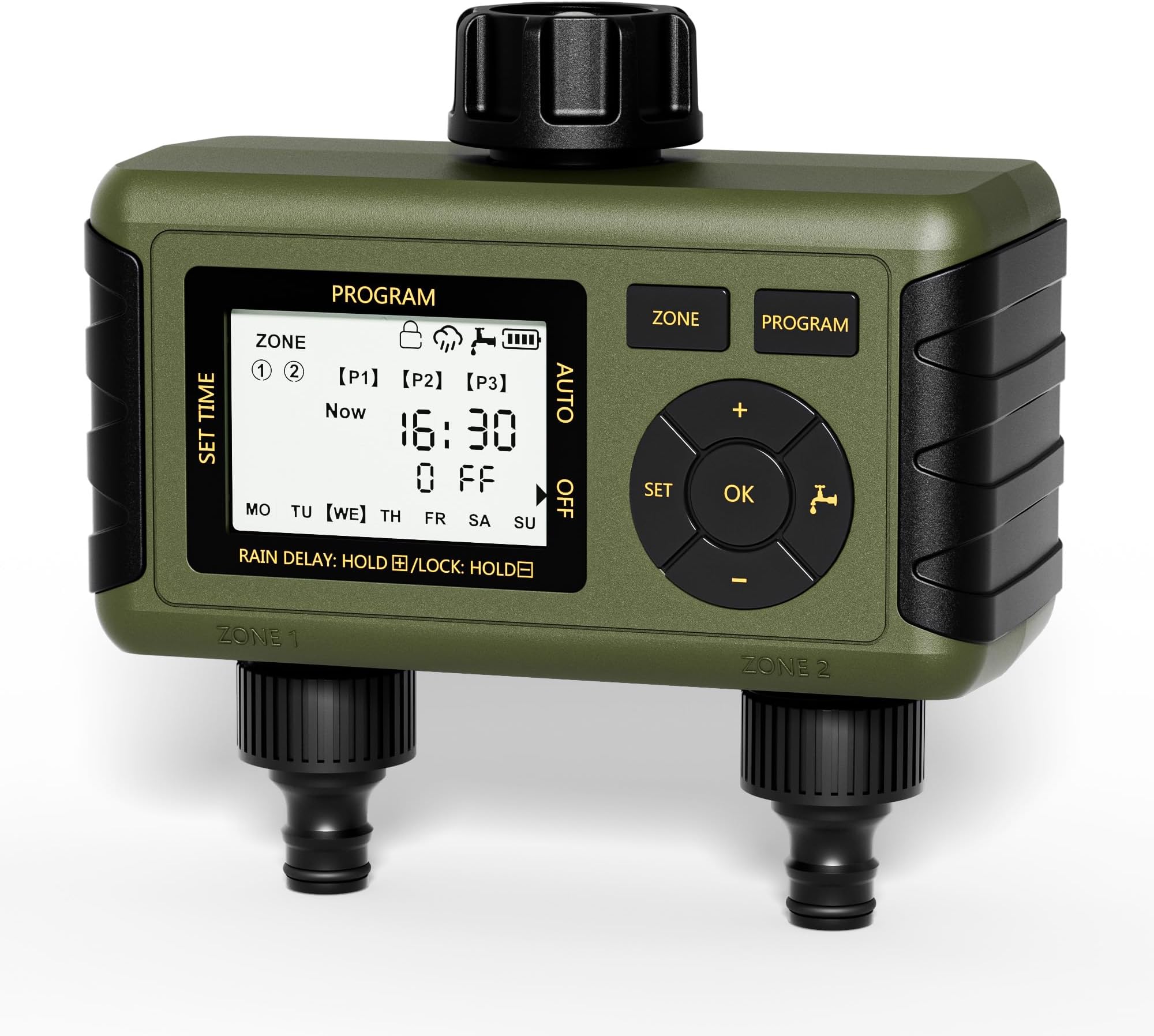 Orbit 94148 Buddy II Two-Port Digital Tap Timer : Amazon.co.uk: Garden