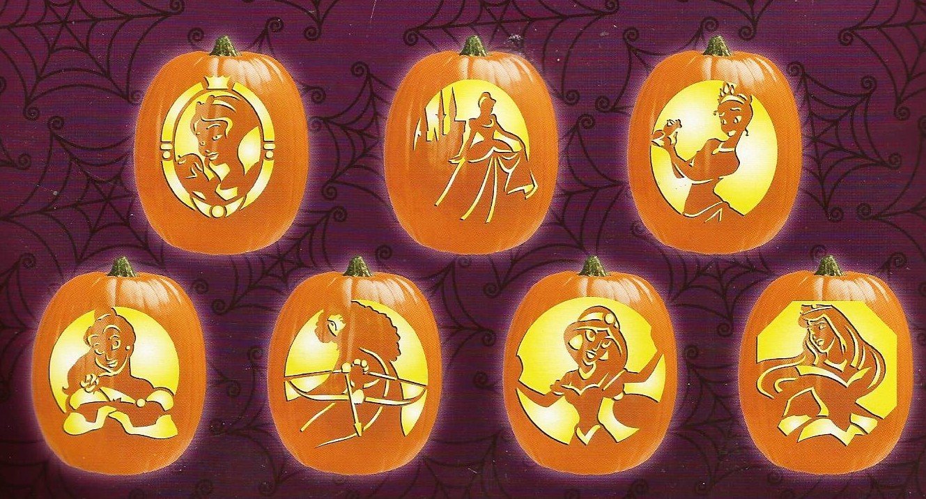 Disney Belle Pumpkin Carving Patterns Beauty And The Beast
