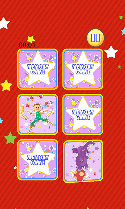 Fun Circus Memory Game - App on Amazon Appstore