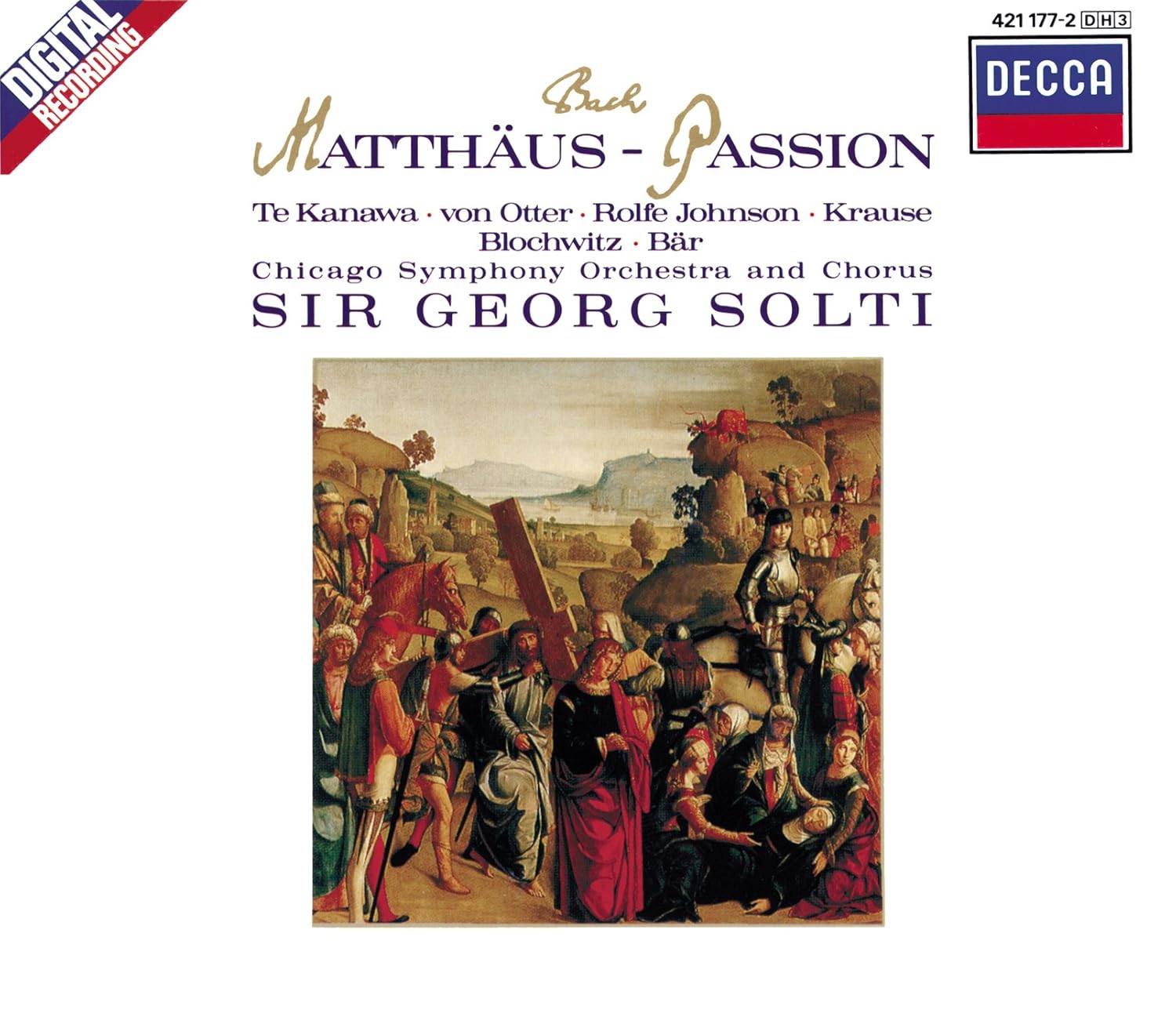 Saint. Matthew Passion-Complete: Bach, J.S.: Amazon.fr: CD et Vinyles}