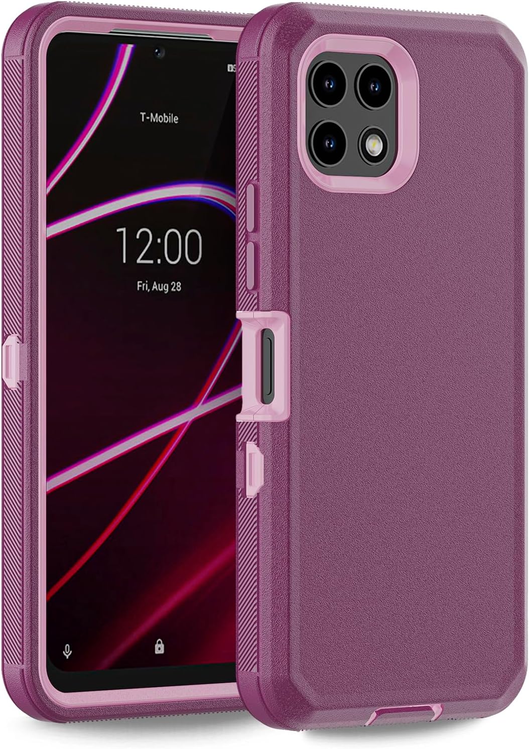 Amazon.com: Anloes Case for T-Mobile Revvl 7 5G, Phone Case Heavy Duty ...
