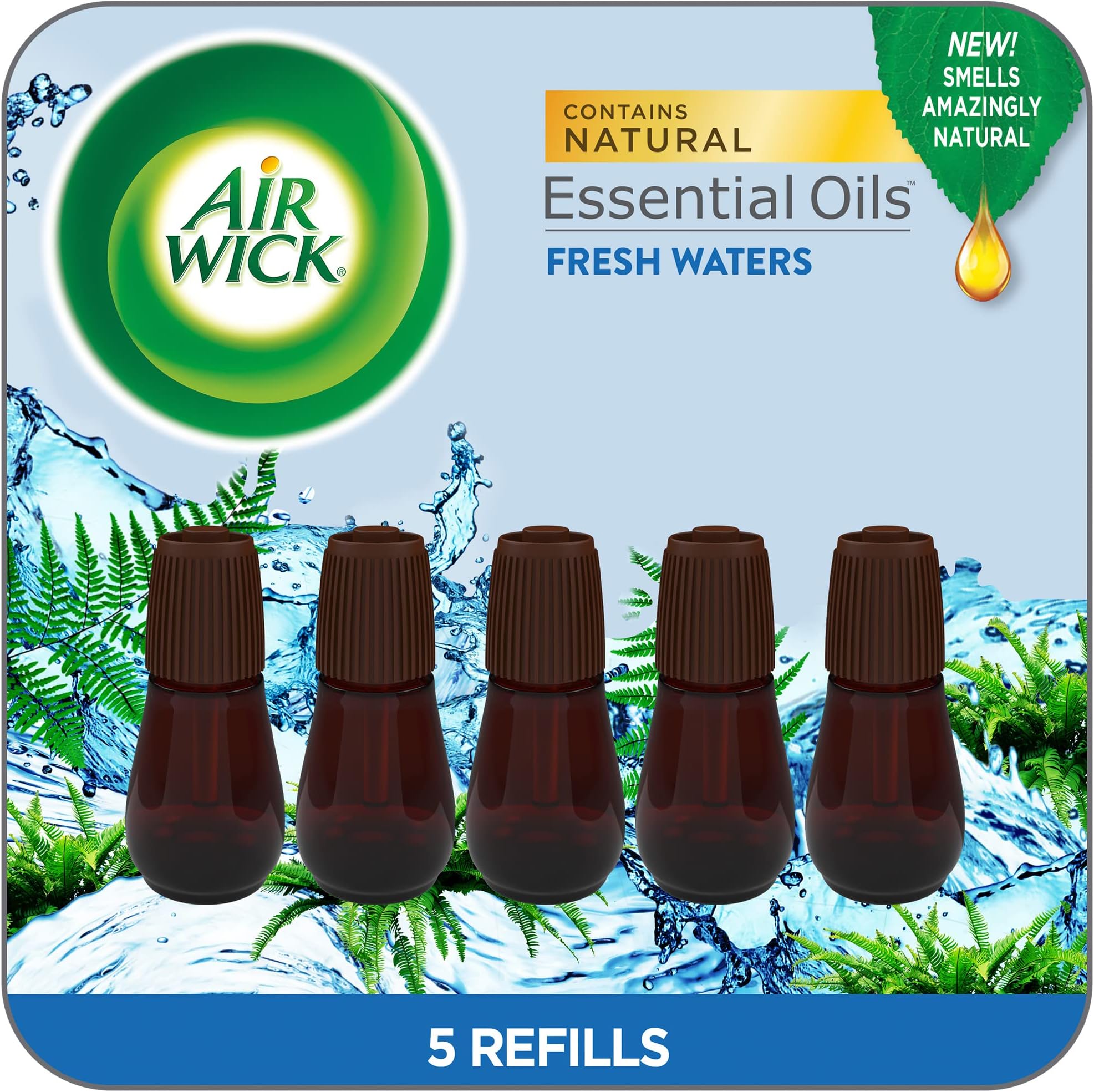 Amazon.com: Air Wick Essential Mist Refill, 1 ct, Blue Agave and Bamboo ...