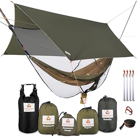 Amazon.com: Oak Creek Advanced Hammock Rain Fly. 110 Inch Multipurpose ...