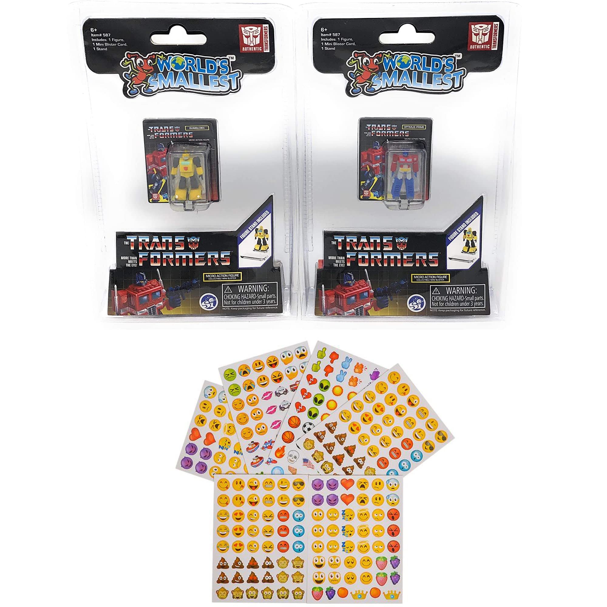 Buy World's Smallest Transformers Bundle Set of 2 Mini Figures ...