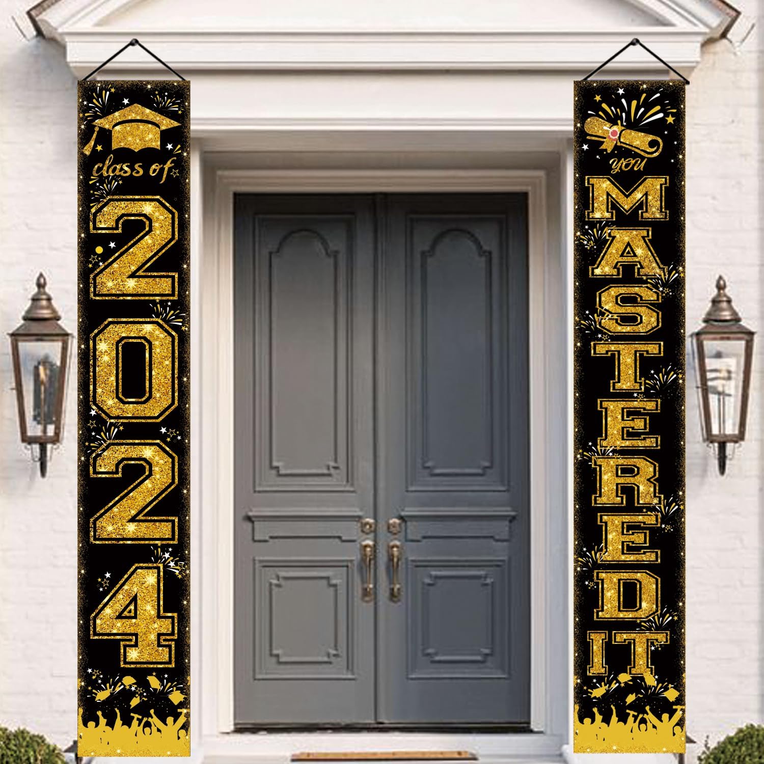 Amazon.com: Mastered It 2024 Banner, Masters, Happy Master Degree ...