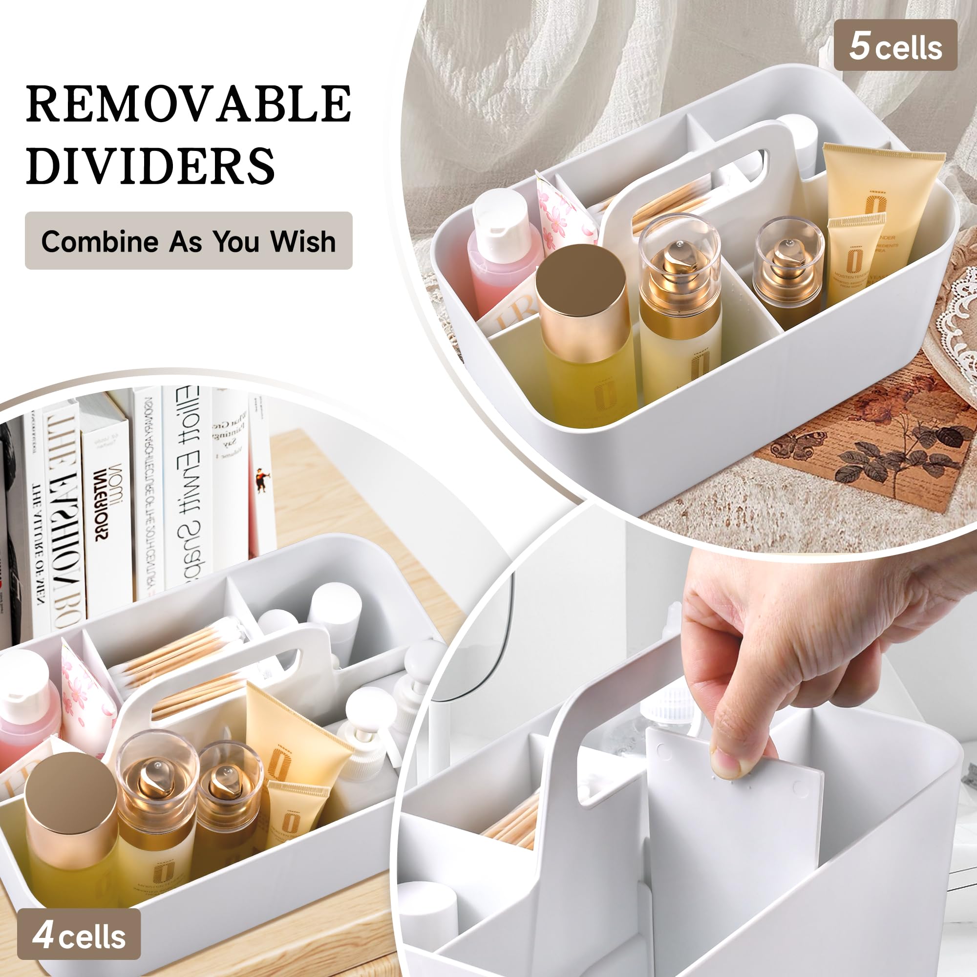 Snapklik.com : Multipurpose Caddy Organizer - Stackable Plastic Caddy ...