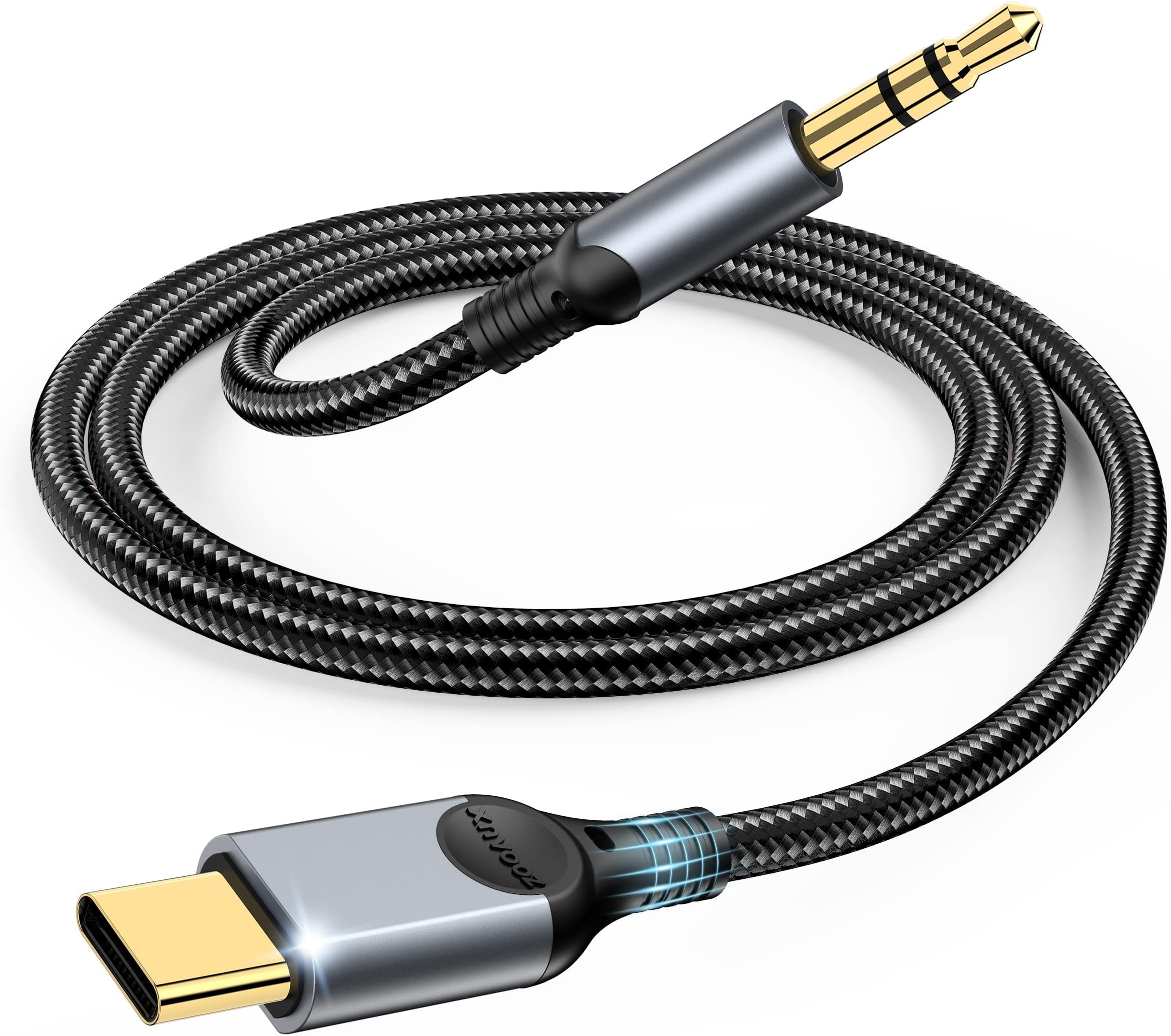 Amazon.com: AGPTEK 3.5mm Jack Charge Cable, Male to USB 2.0 Data Sync ...