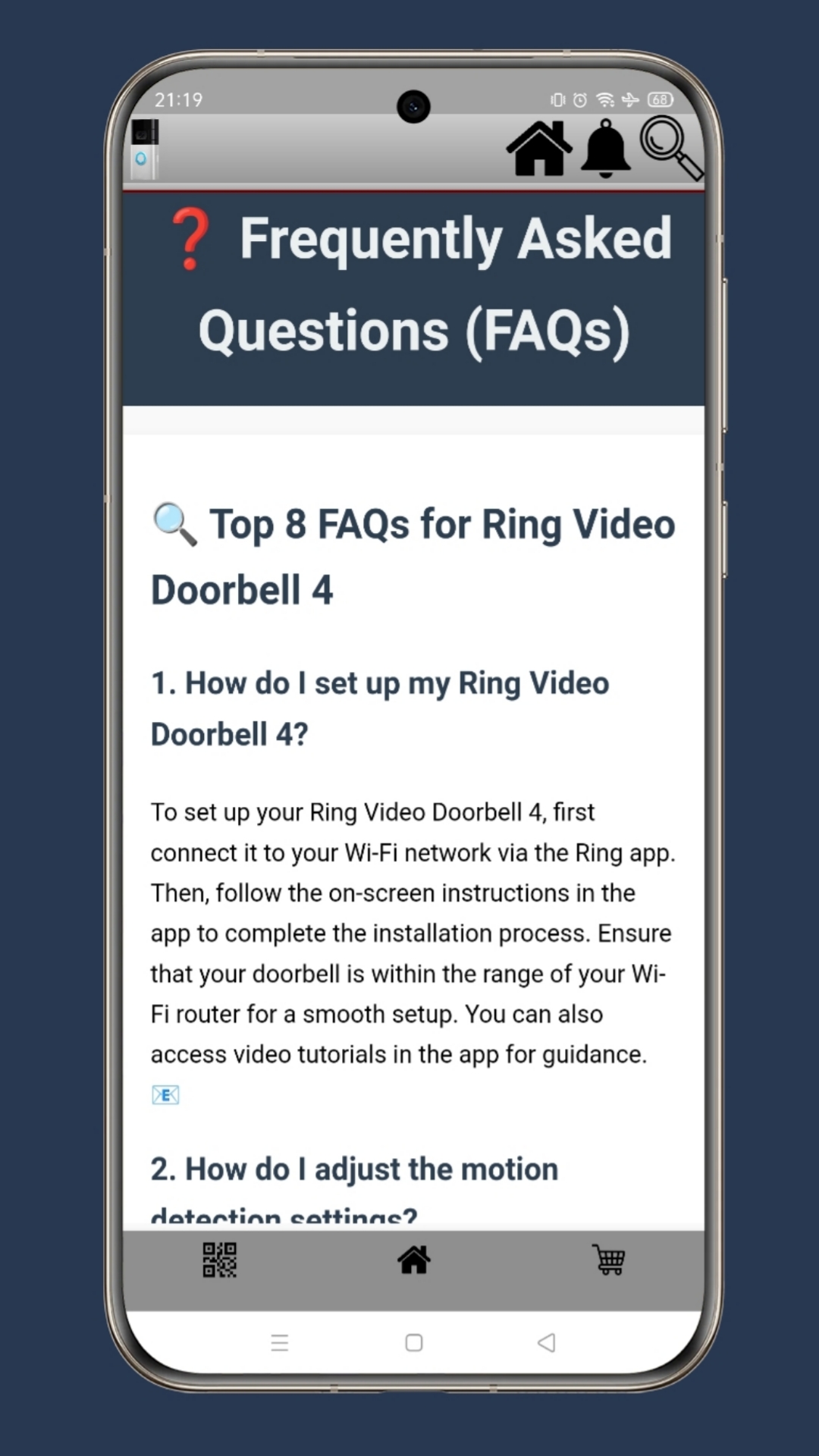 Ring Doorbell Guide - App on the Amazon Appstore