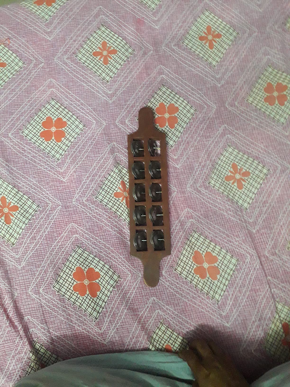 Jhika Cymbal Handmade Indian Musical Instrument, 6 Bells : Amazon.in ...