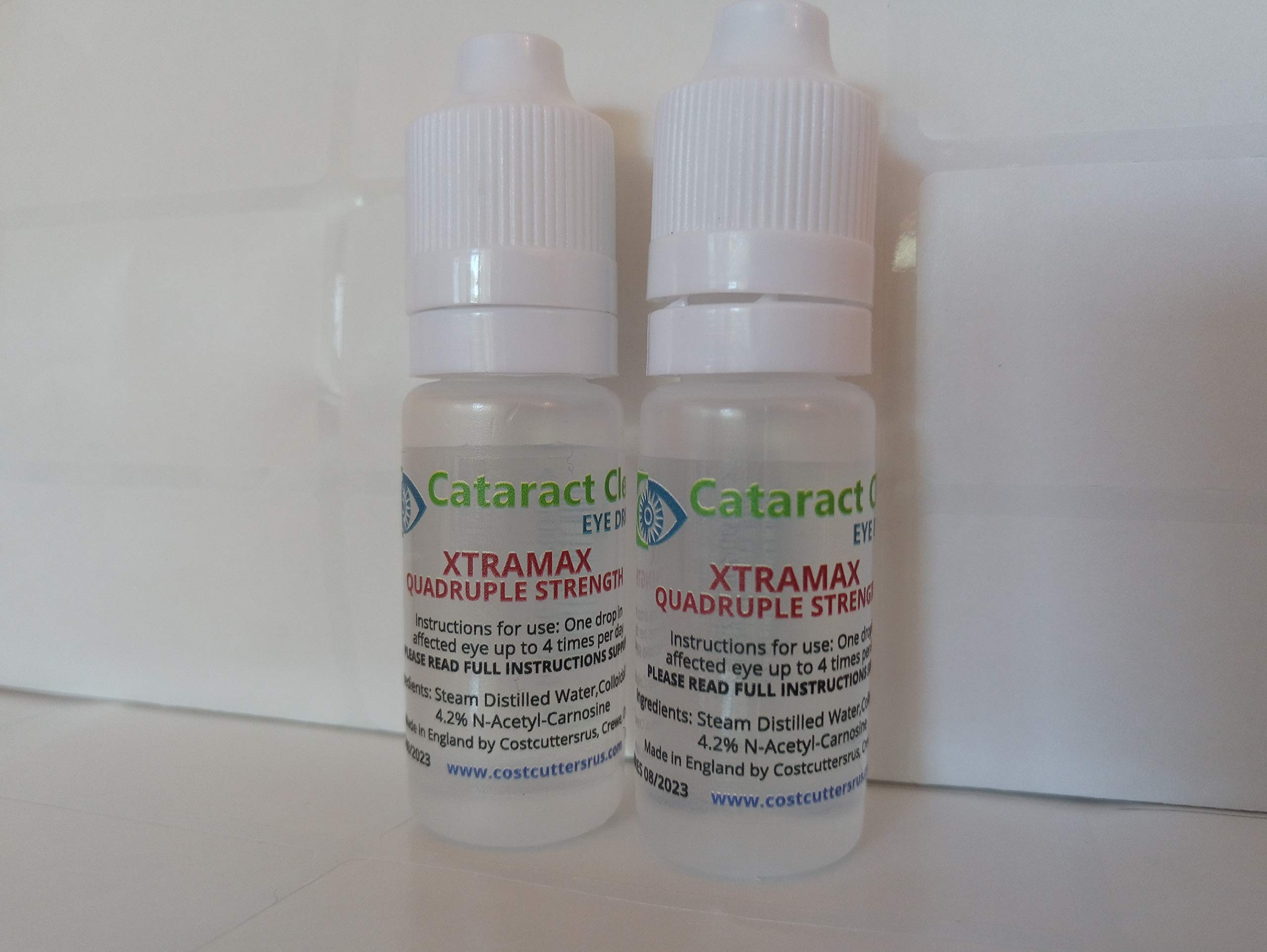 Proven Cataract Treating Eye Drops for People & Pets. Contains 4.2% N ...