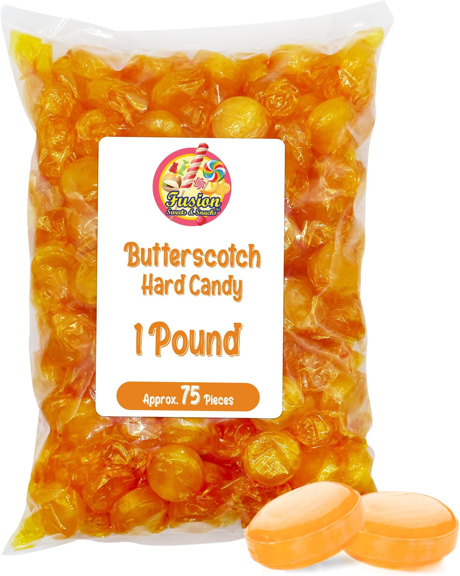 Amazon.com : Snackadilly Fruit Flavored Hard Candy - VALUE SIZE 3 Pound ...
