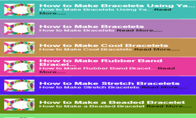 Make Bracelets - App on Amazon Appstore