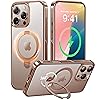 Amazon.com: ZAGG Milan Snap Case for iPhone 16 Pro - Floral Design on Clear Base, MagSafe ...