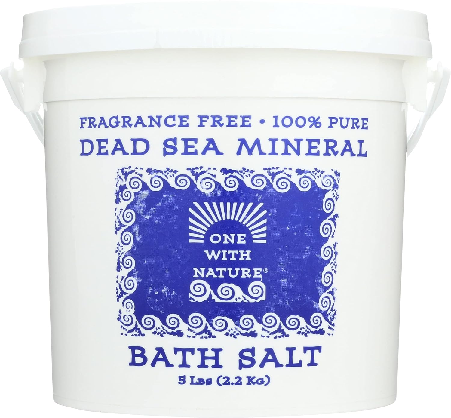 Amazon.com : One With Nature 100% Pure Dead Sea Mineral Bath Salt ...