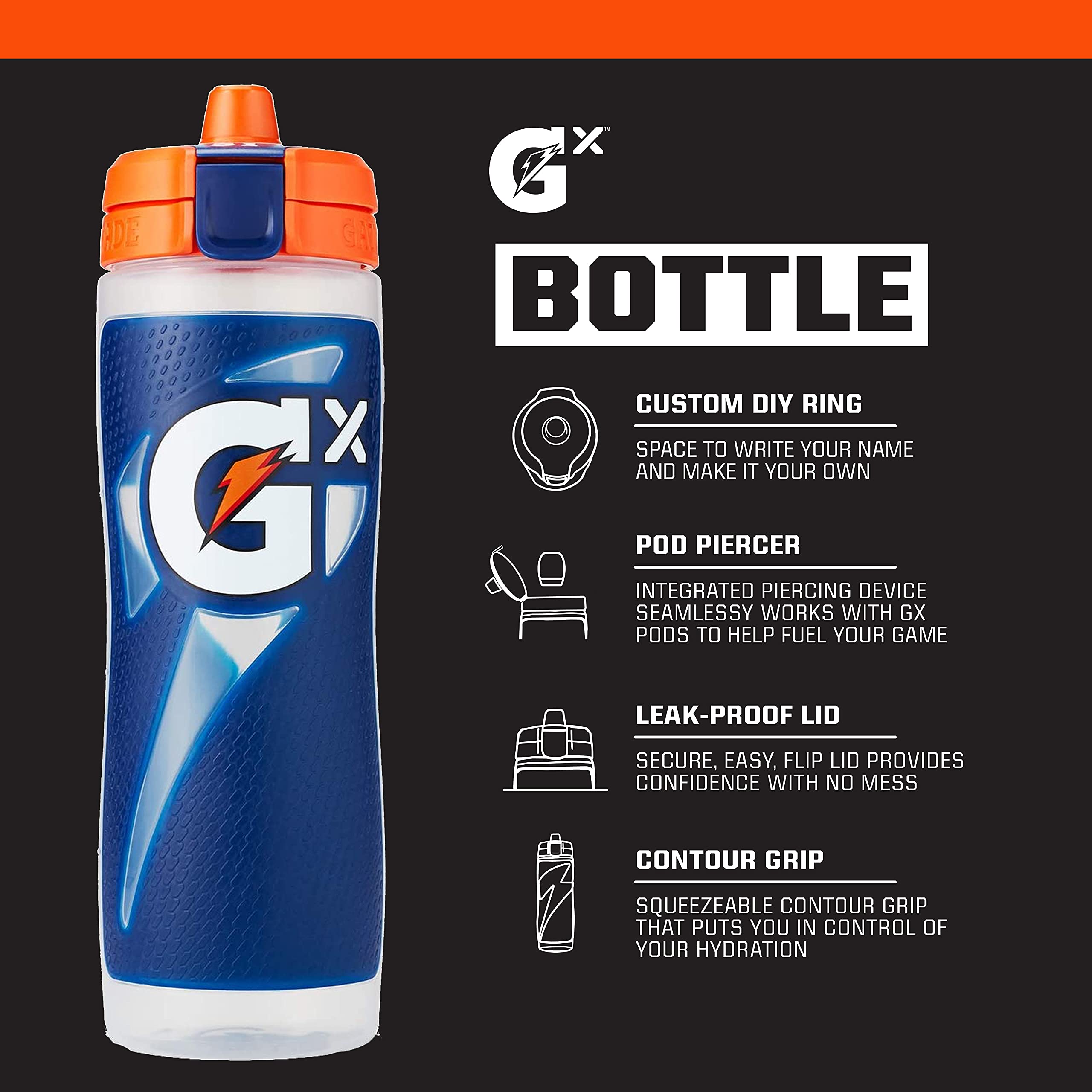 Snapklik.com : Gatorade Gx Squeeze Bottle