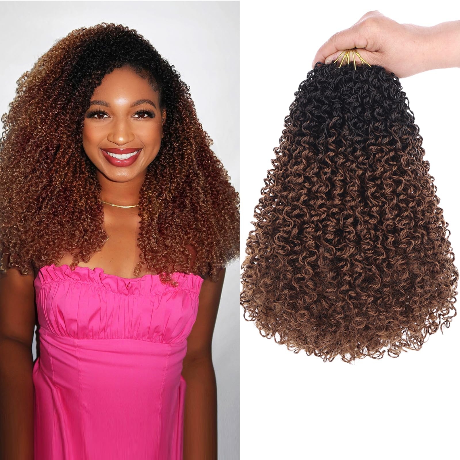 Amazon.com : Unionbeauty 12 Inch Pre-twisted Yanky Twists Crochet ...