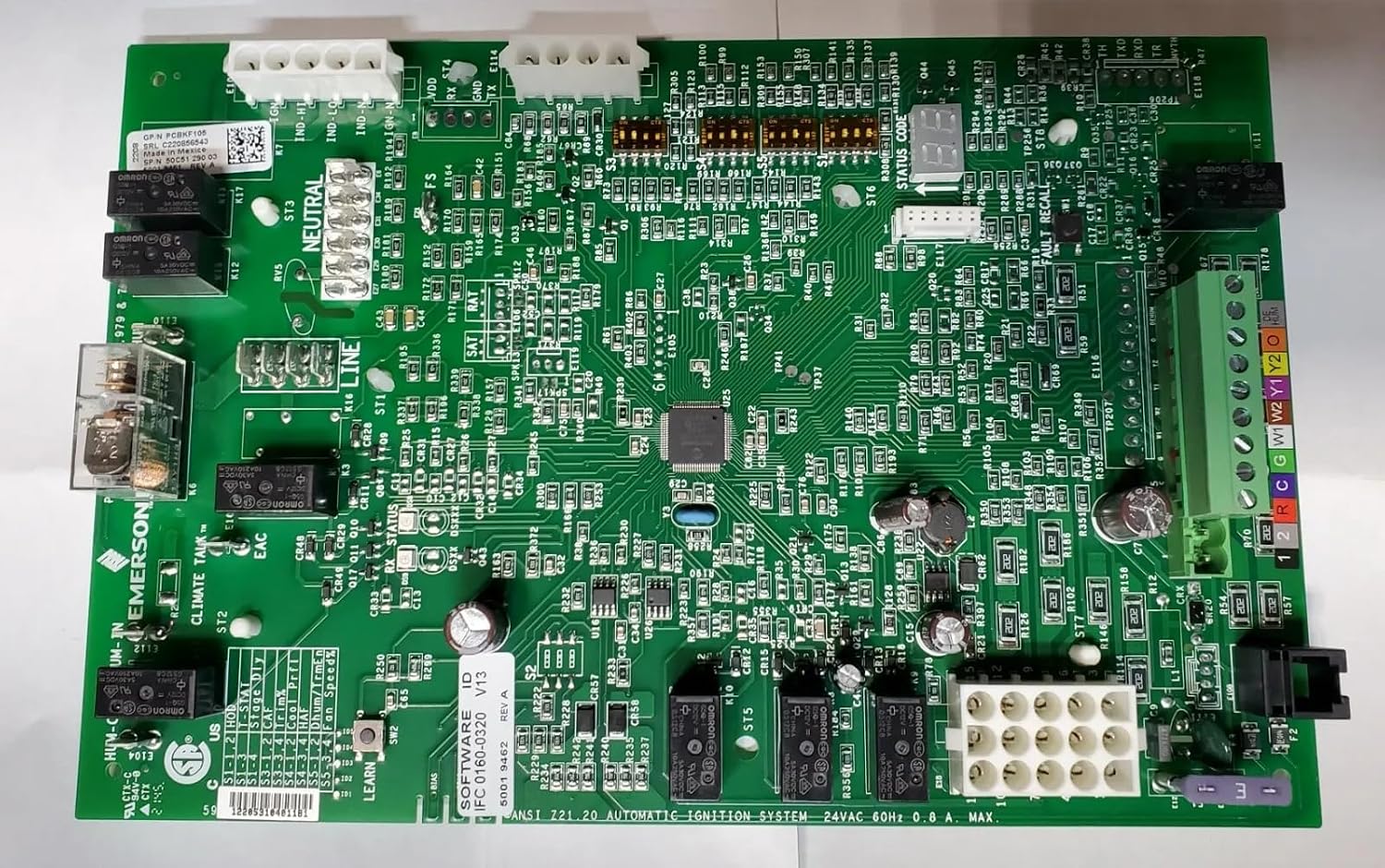 PCBKF105 PCBKF105S Furnace Control Circuit Board,Replacement for ...
