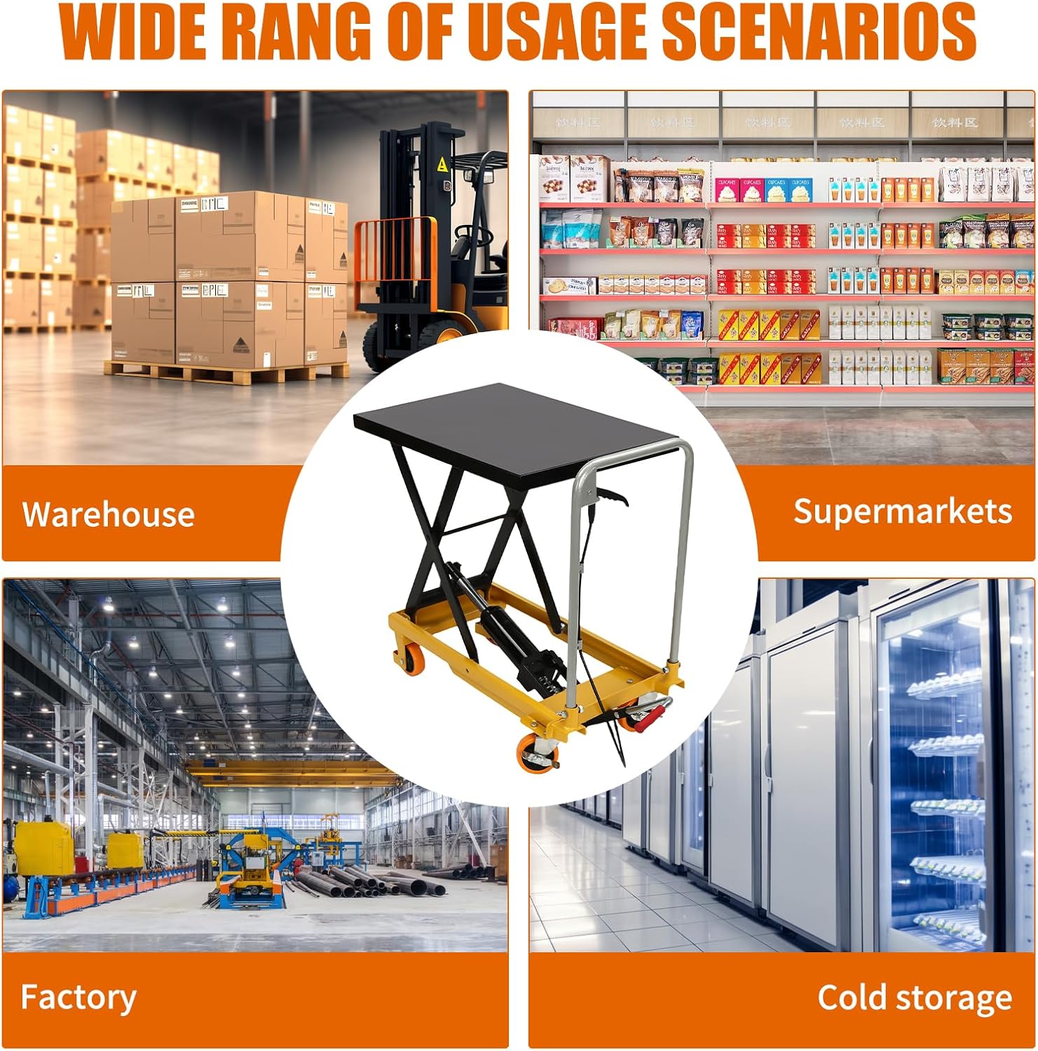 Hydraulic Scissor Lift Table, 500 LBS Hydraulic Lift Nepal | Ubuy