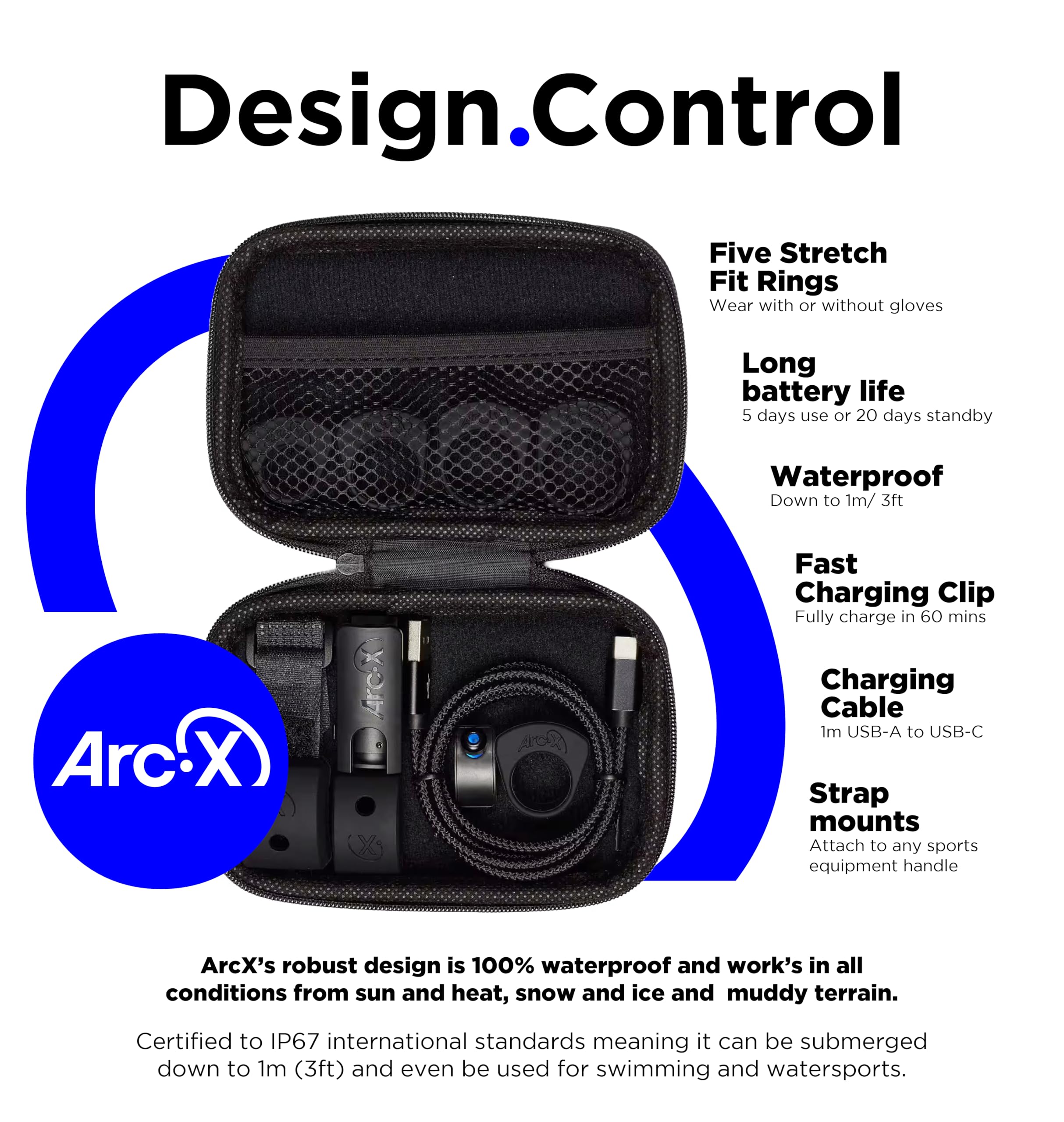 ArcX Bluetooth Smart Ring Rem...B0C9QTWCYZ | Encarguelo.com