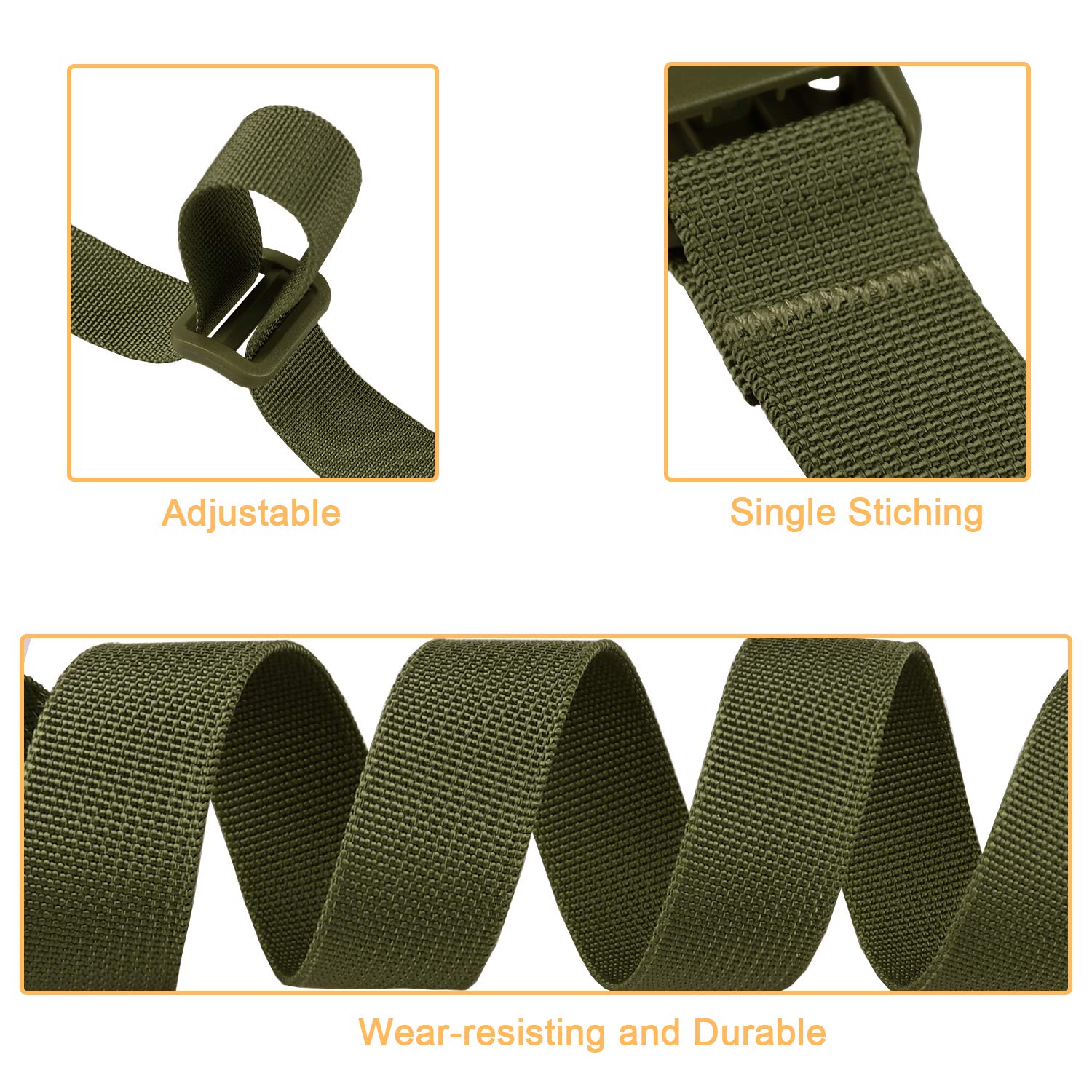 Snapklik.com : MAGARROW 24" Strap Buckle Packing Straps Adjustable 1 ...