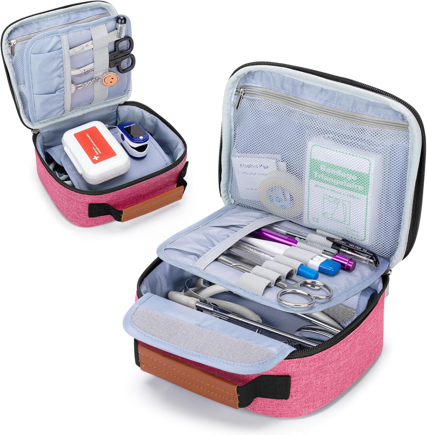 Amazon.com: Yarwo Small Medicine Storage Bag Empty, Portable First Aid ...