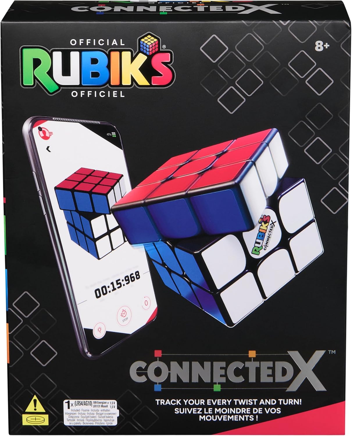 Rubik's Cubo Cube, ConnectedX, Cubo clásico de 3x3 Activado por ...