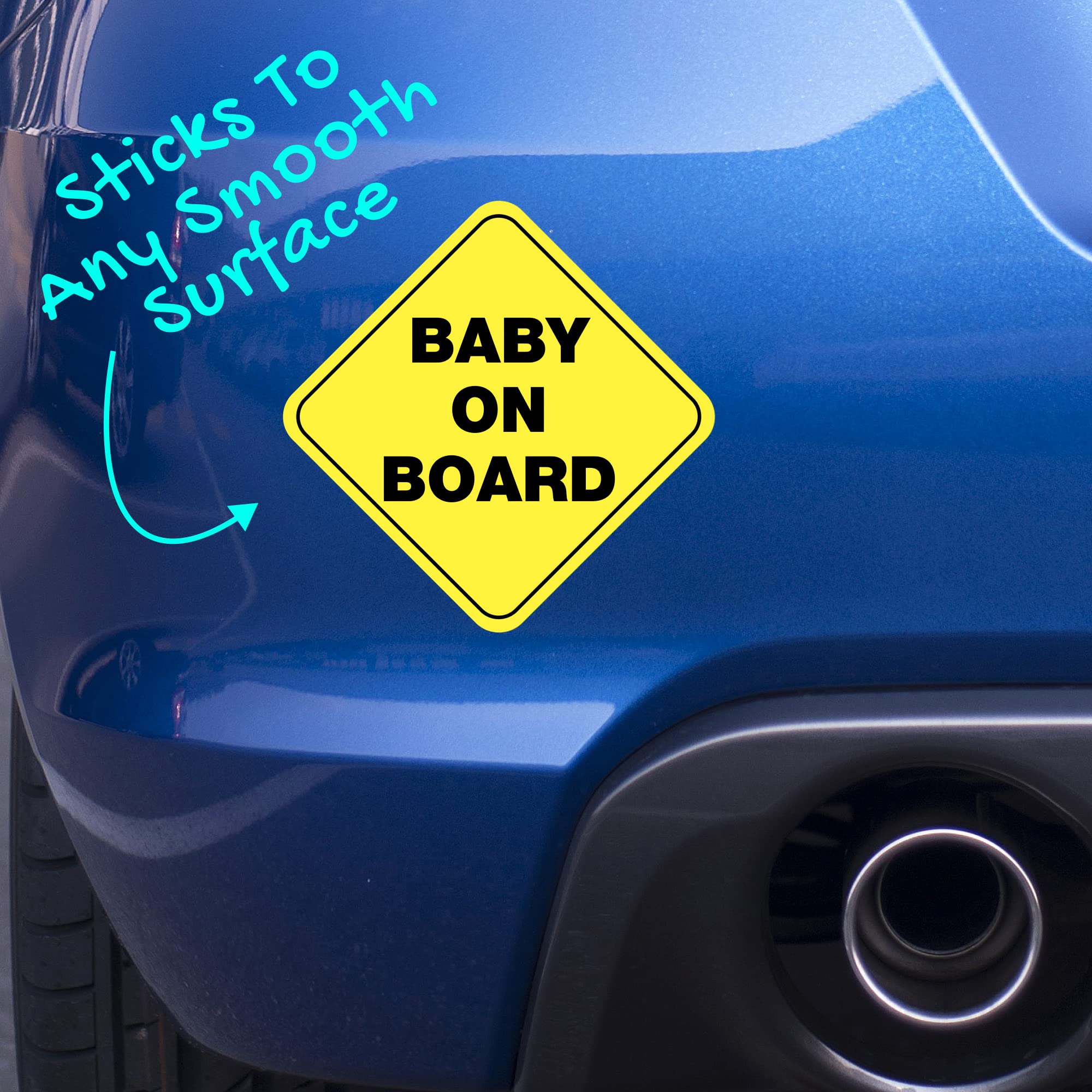 Snapklik.com : Stickios Baby On Board Sticker For Cars - Sticks ...