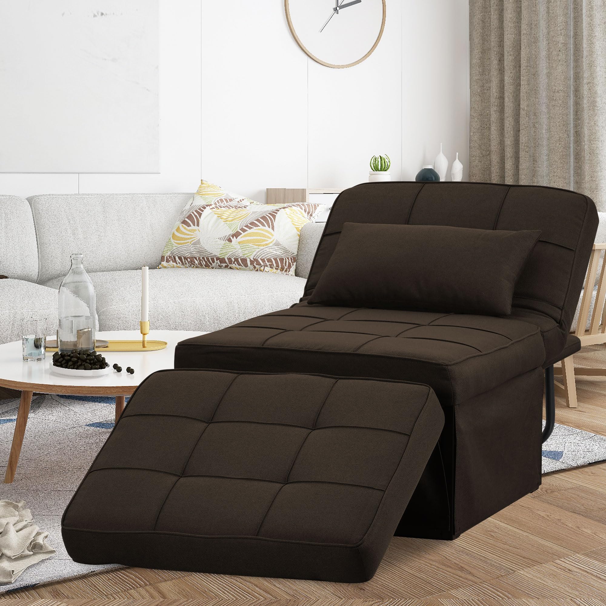 Snapklik.com : Convertible Sofa Bed, 4 In 1 Multi-Function Folding ...