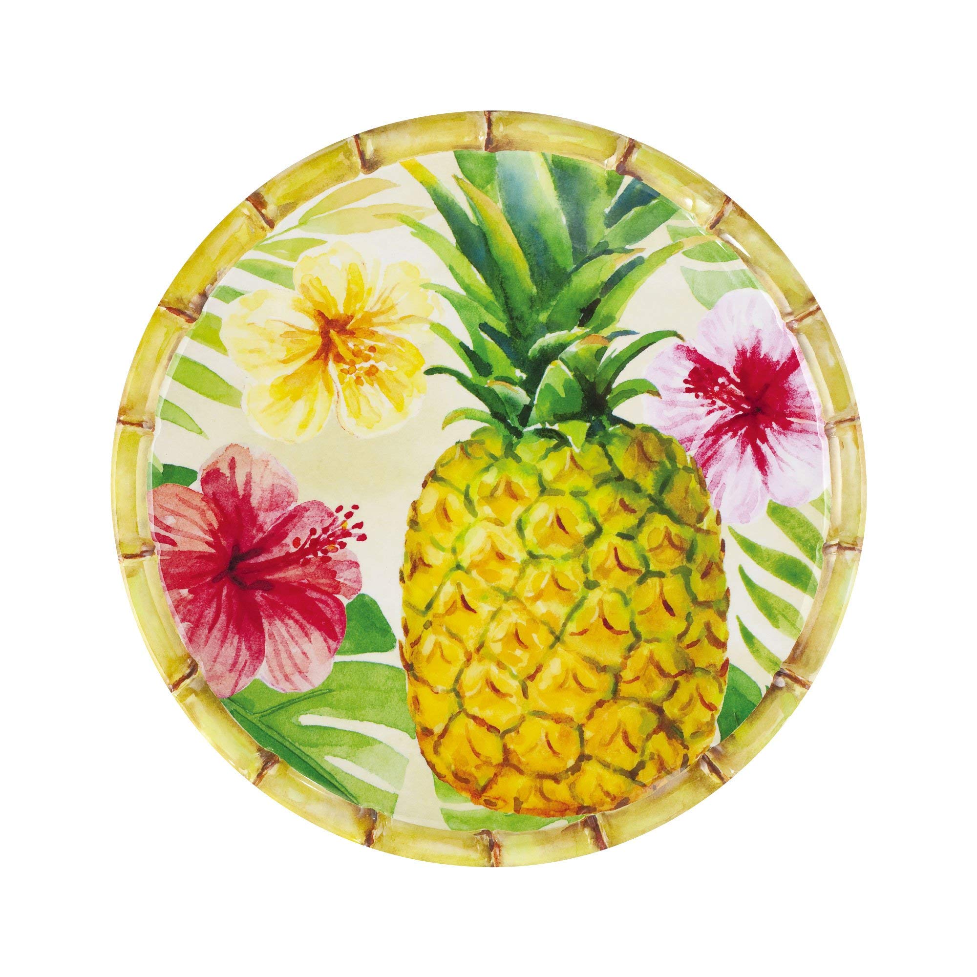 Snapklik.com : UPware 12 Piece Pineapple Melamine Dinnerware Sets