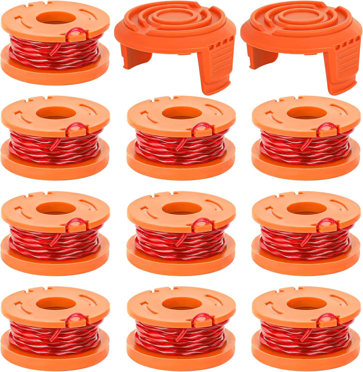 Amazon.com : YMHB Trimmer Spool Line for Worx,12 Pack WA0010 Edger ...