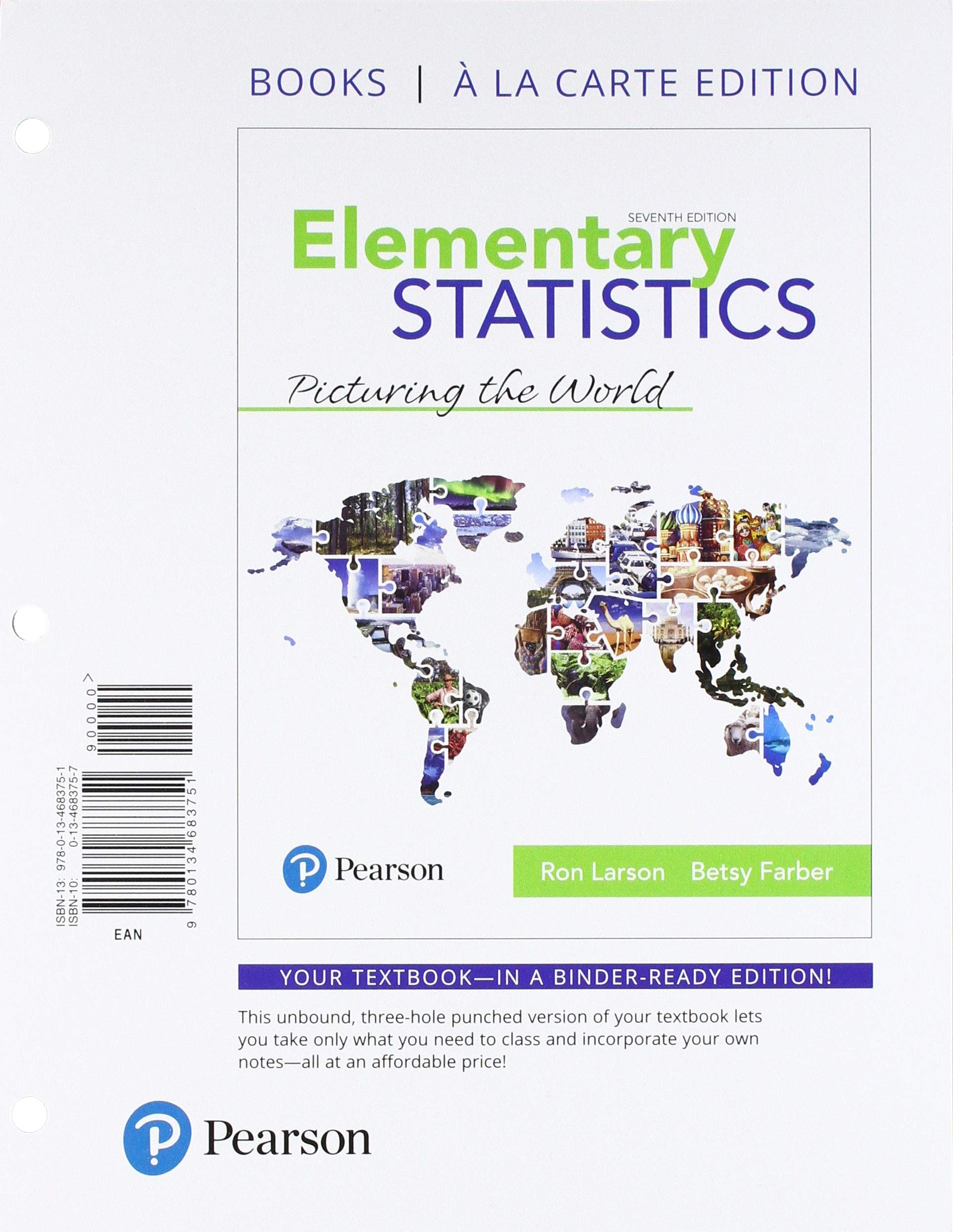 Amazon.com: Elementary Statistics: Picturing the World: 9780134683751 ...