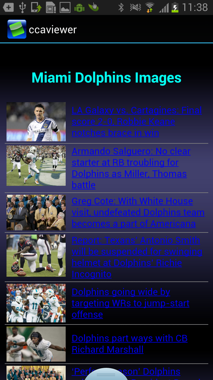 My Fan App : Miami Dolphins - App on Amazon Appstore