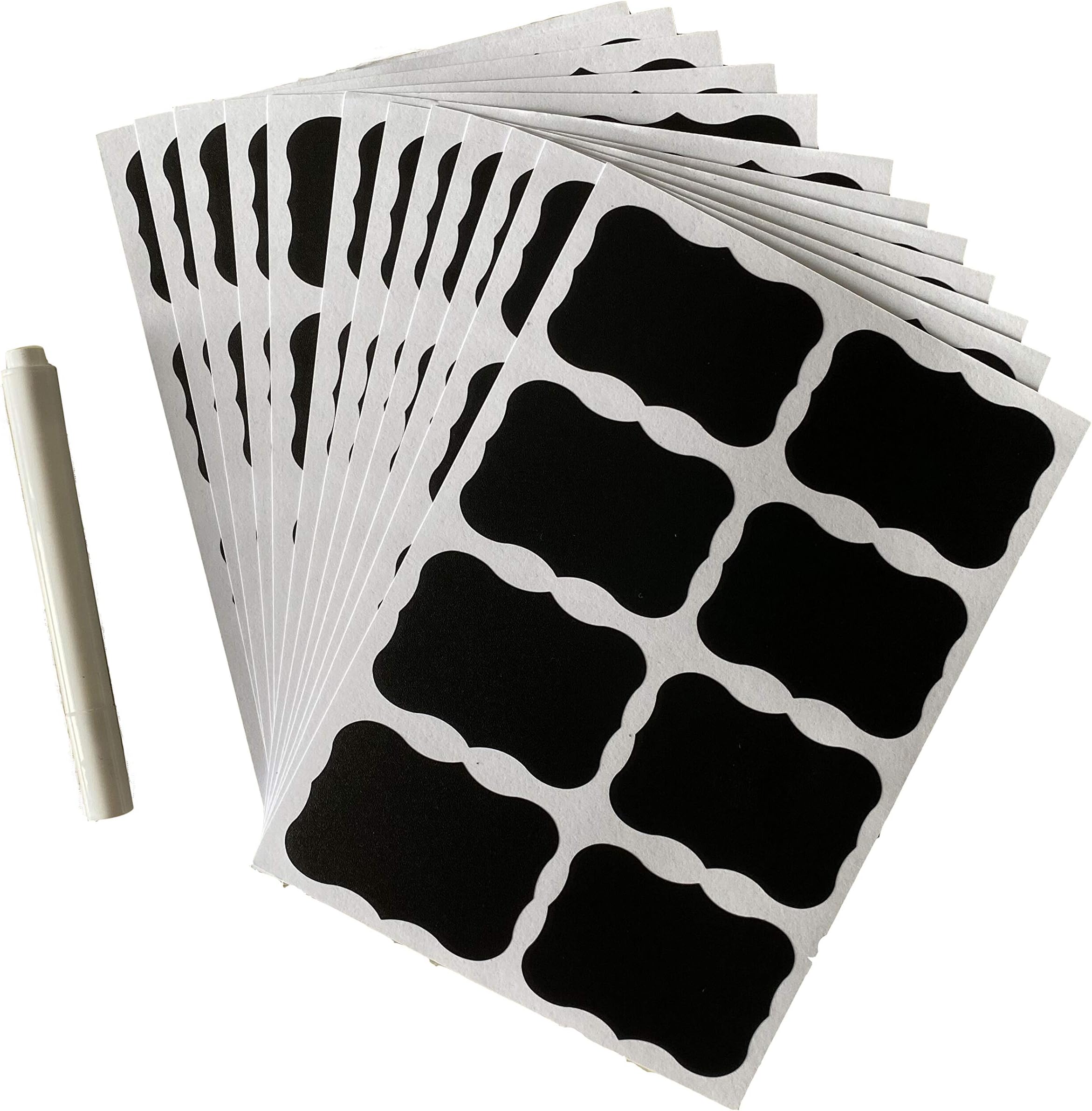 Amazon.com : 240Pcs Chalkboard Labels Mason Jars Waterproof Reusable ...