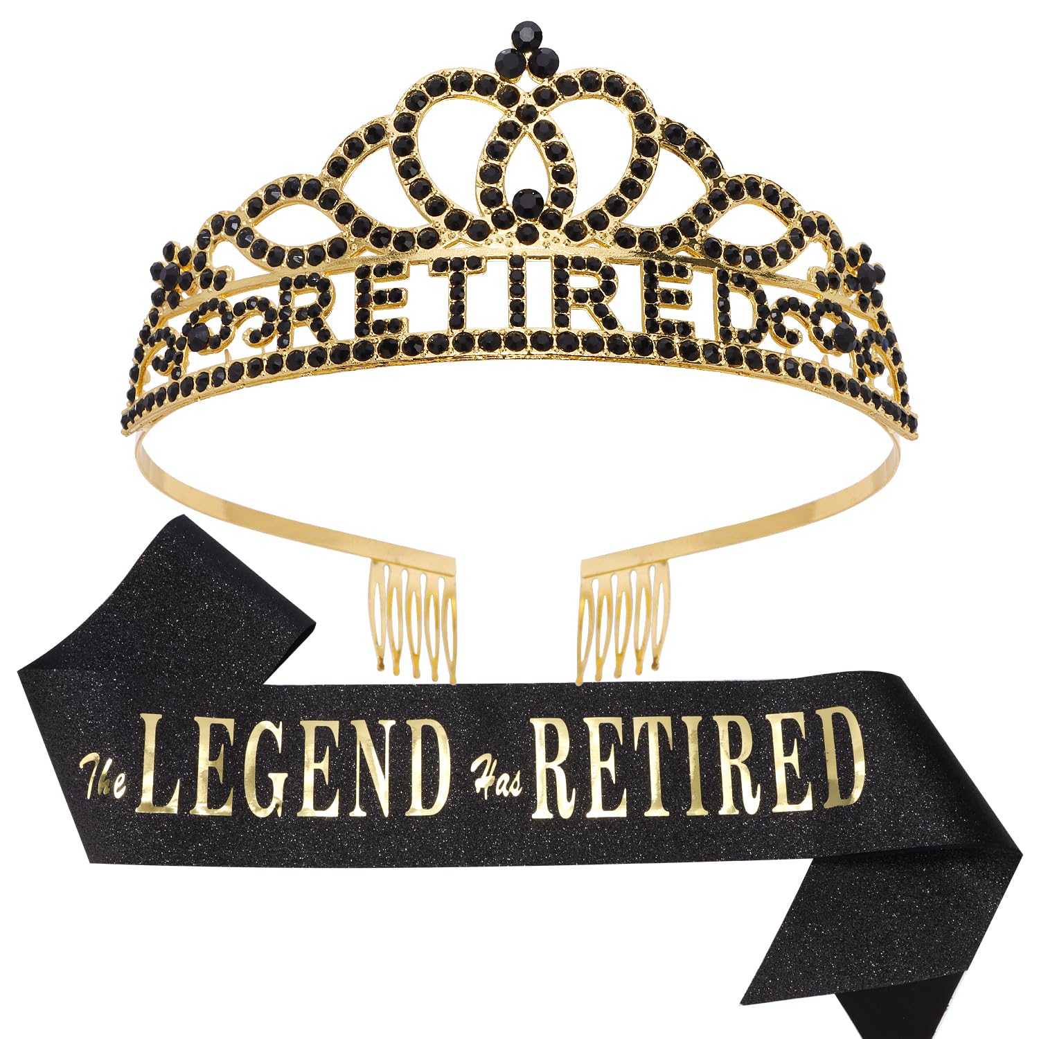 Amazon.com: SuPoo Retirement Party Decorations Retired Sash for Women ...