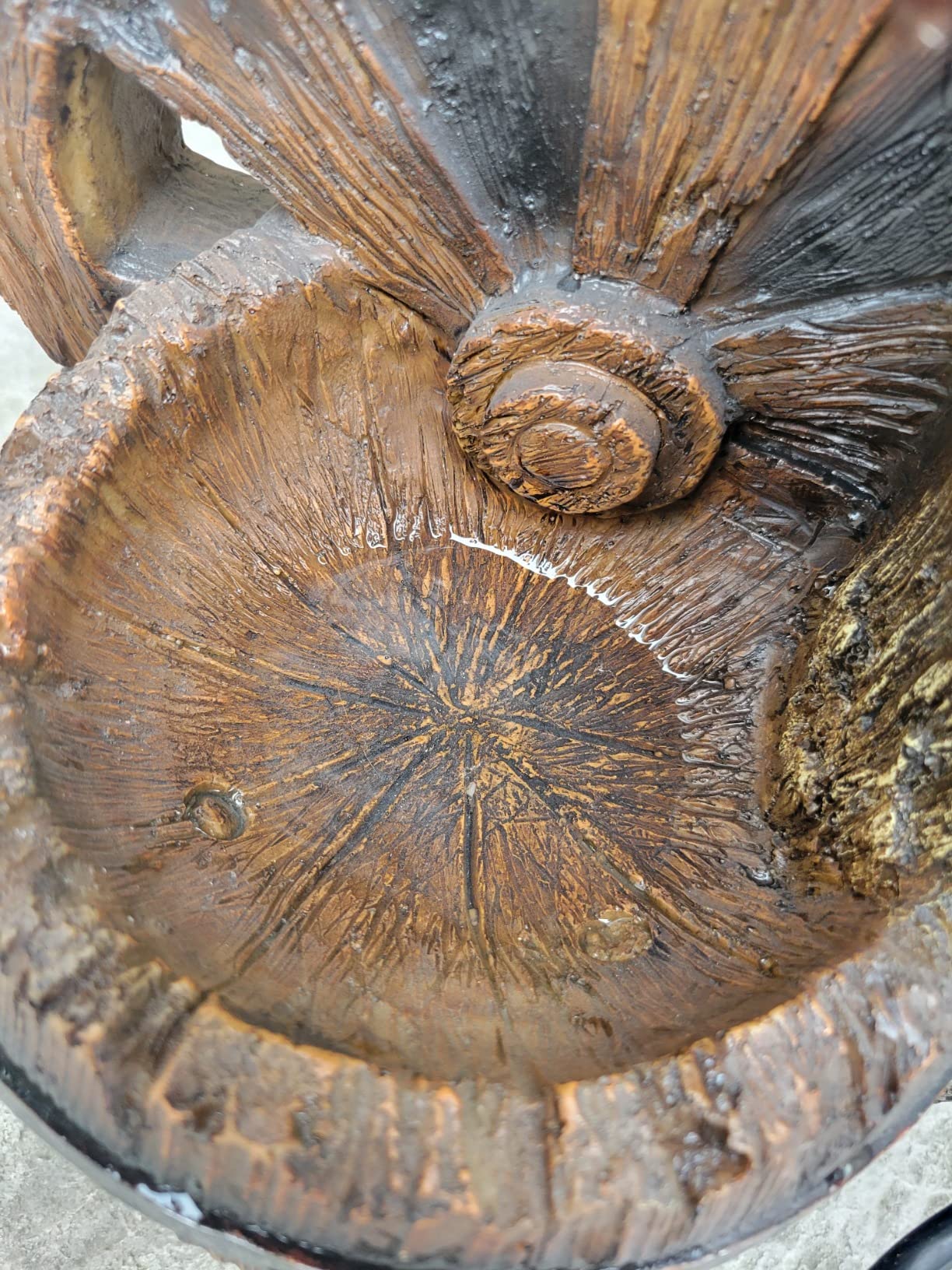 $9/mo - Finance Alpine WCT688 Old Fashion Pump Barrel Rustic Fountain ...