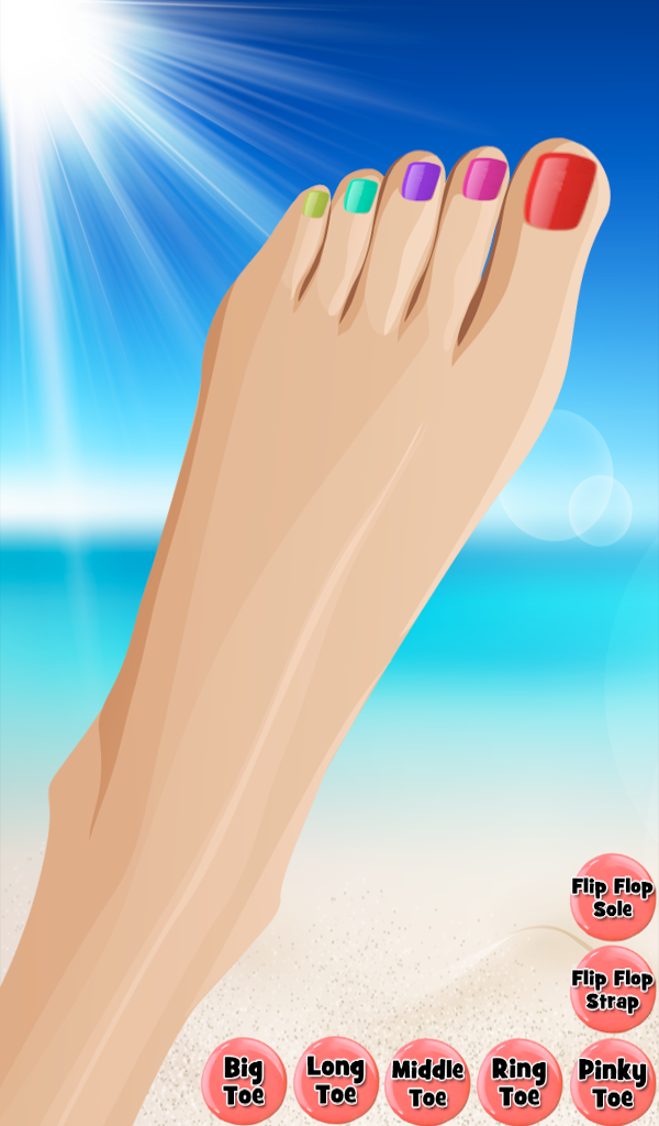Beach Feet Nail Salon - Games For Girls - App on the Amazon Appstore