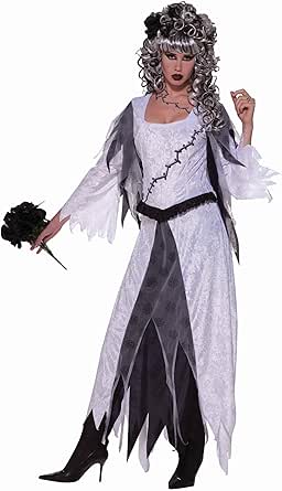 Amazon.com: Forum Novelties Women's Monster Bride Deluxe Costume Dress ...