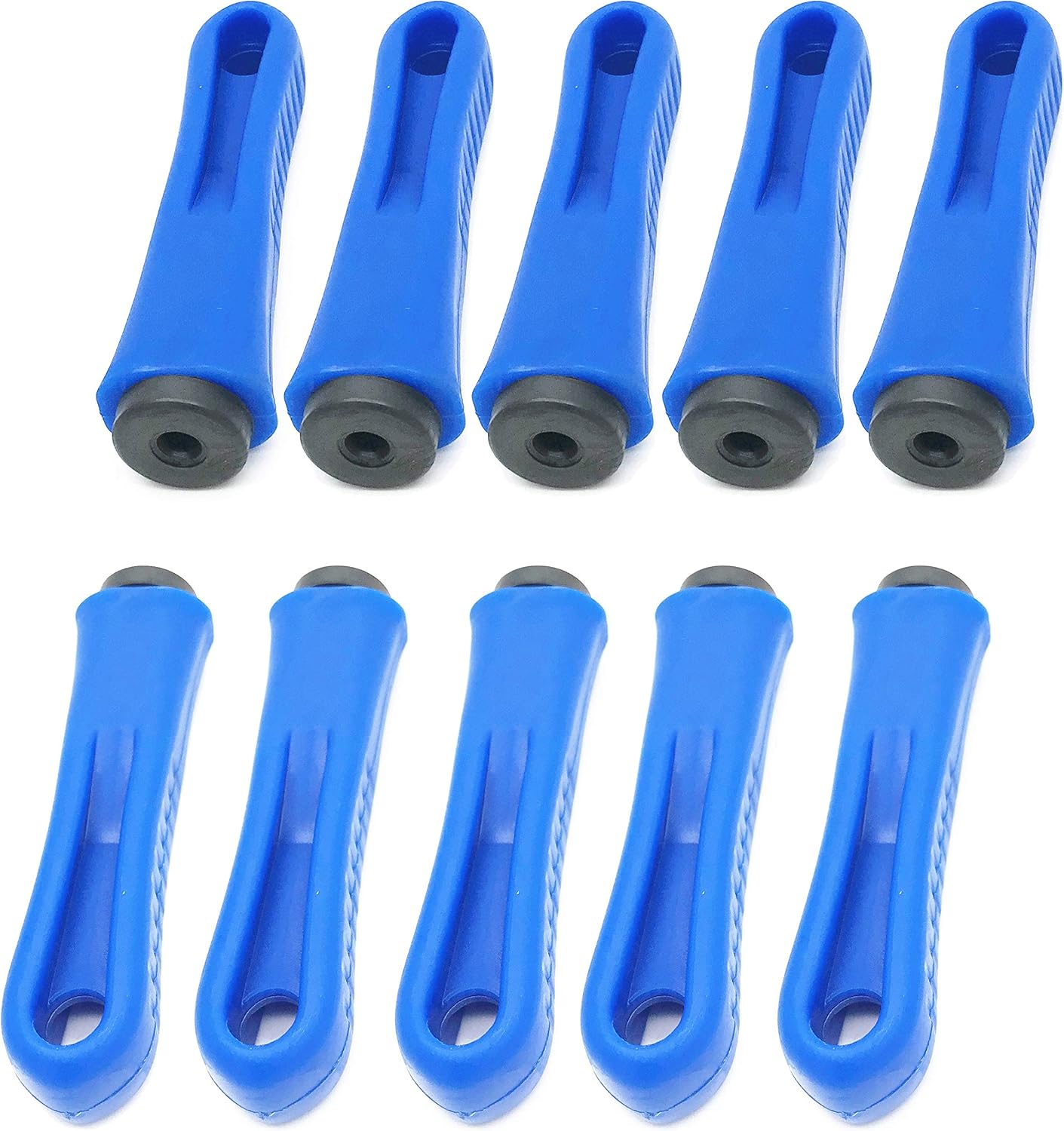 XMHF Ergonomic Rubber File Handle 6mm Diameter Round Hole 100mm Length ...