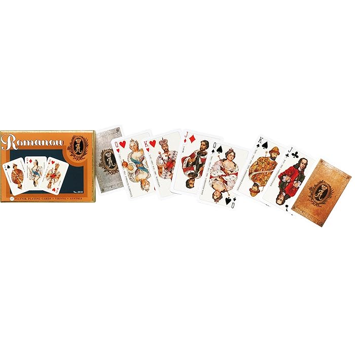 Buy Romanov House Collectible Playing Cards Double Deck Naipes De Bridge Coleccionable Set buy-romanov-house-collectible-playing-cards-double-deck-naipes-de-bridge-coleccionable-set