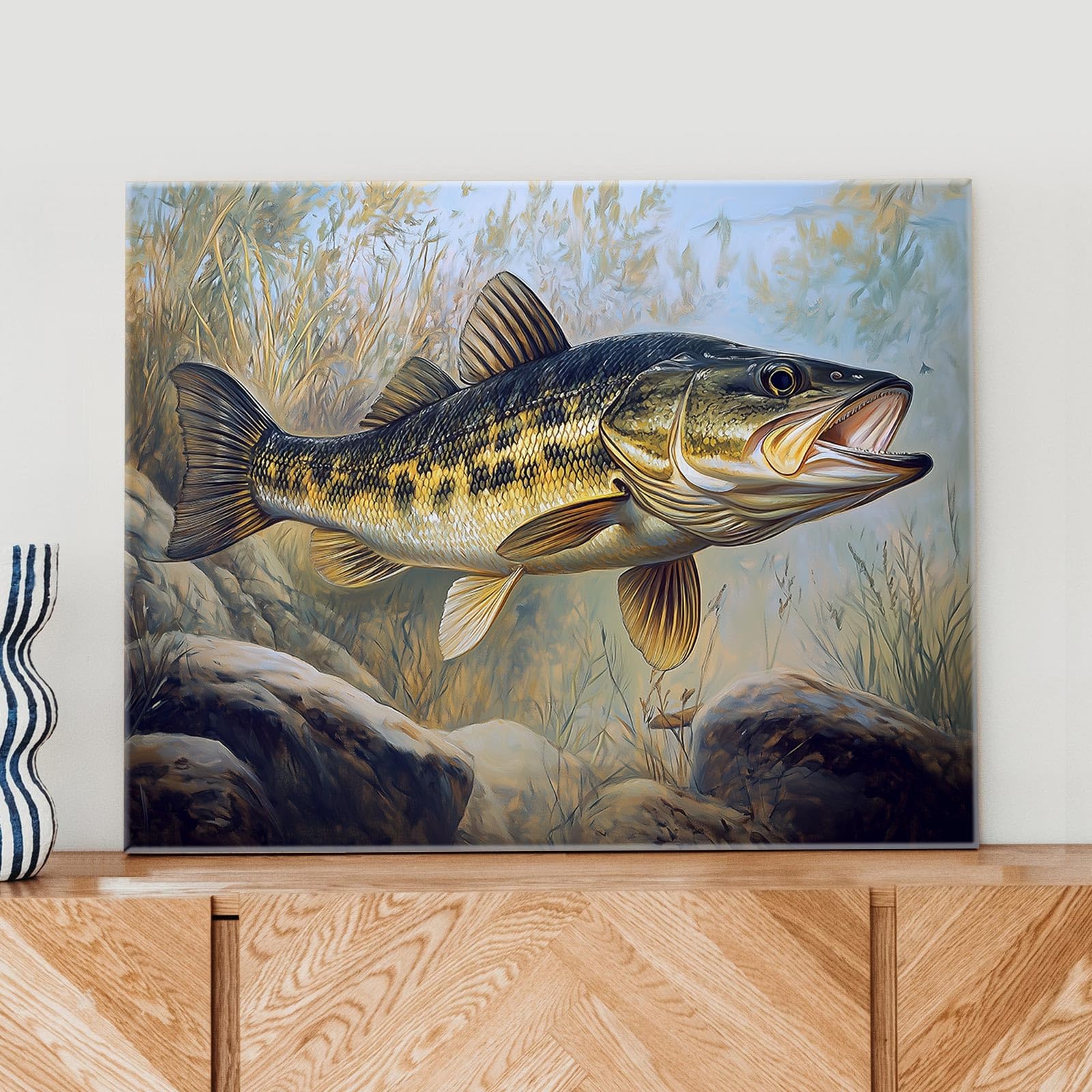Bass Painting