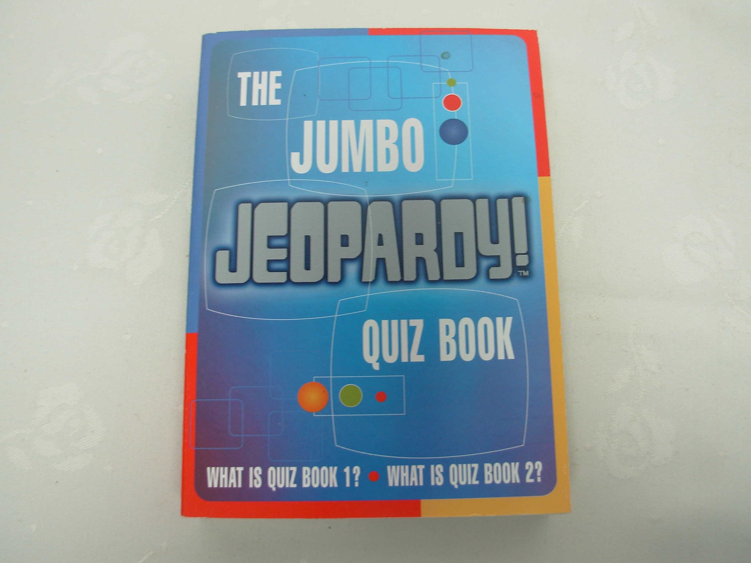 The Jumbo Jeopardy Quiz Book: Jeopardy Productions: 9780965032018 ...