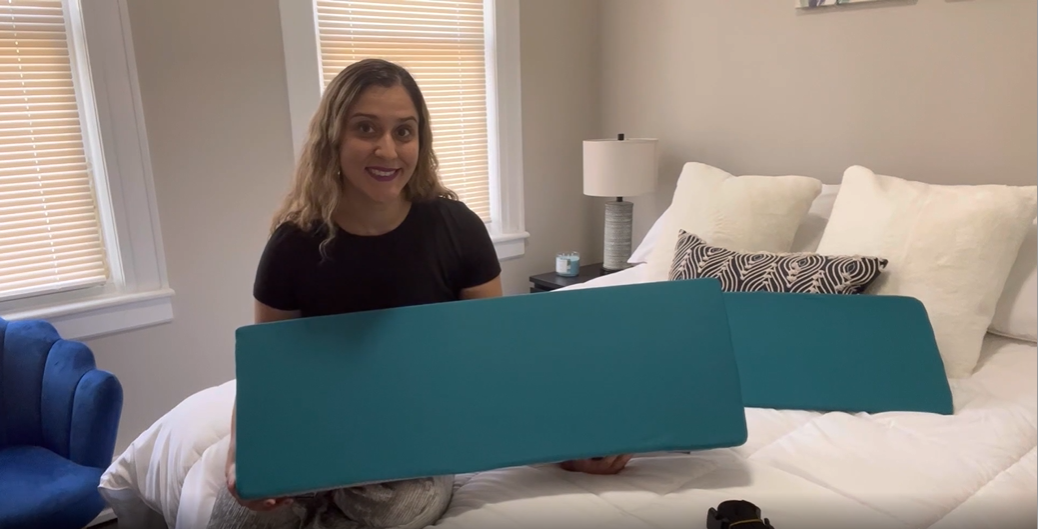 Watch KAAMOS Bed Rails Foam Bolsters for Elderly Adults Bed Safety ...